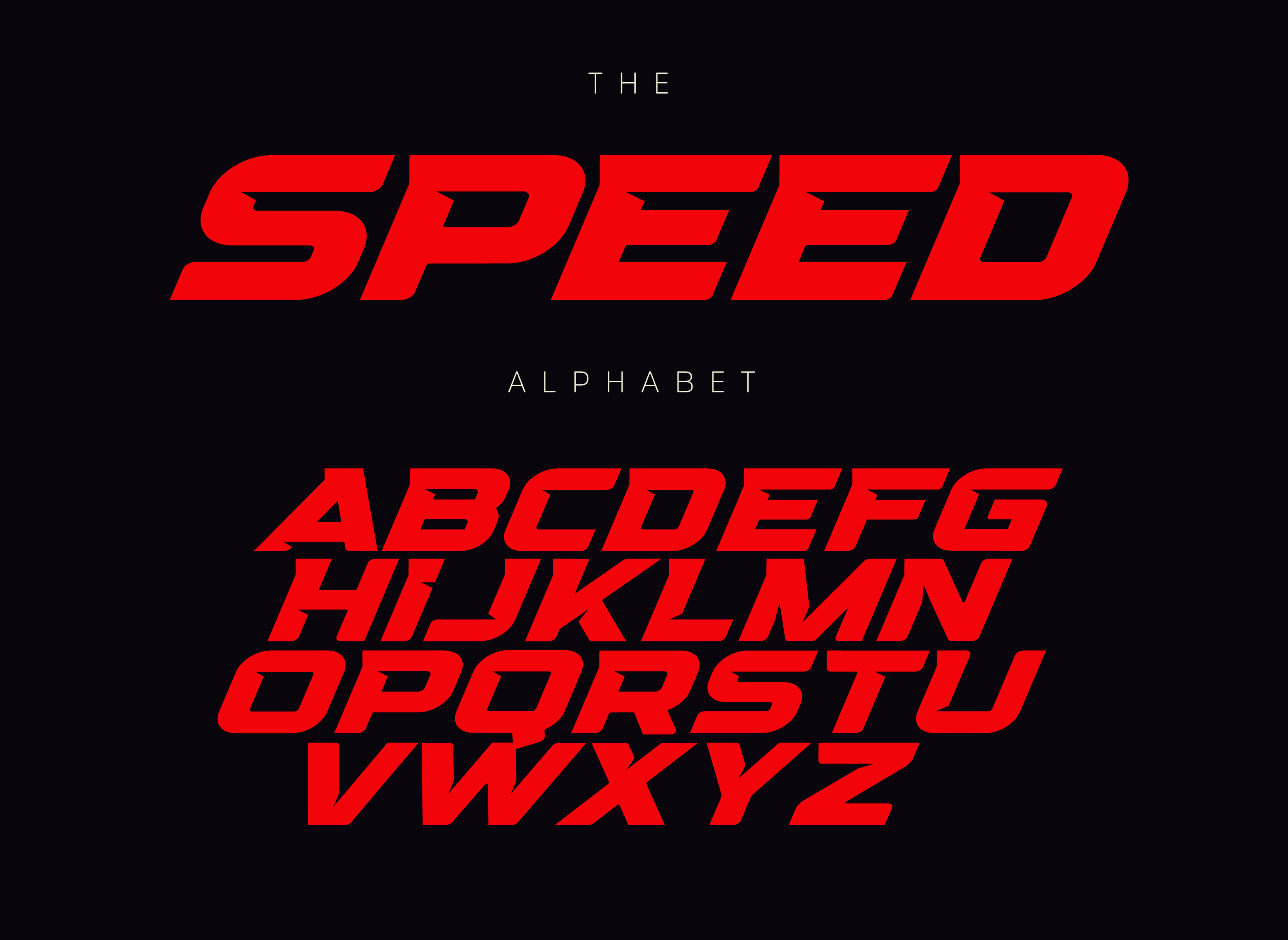 Speed letters set. Red race font. Italic bold racing style vector latin ... Speed letters set. Red race font. Italic bold racing style vector latin ...