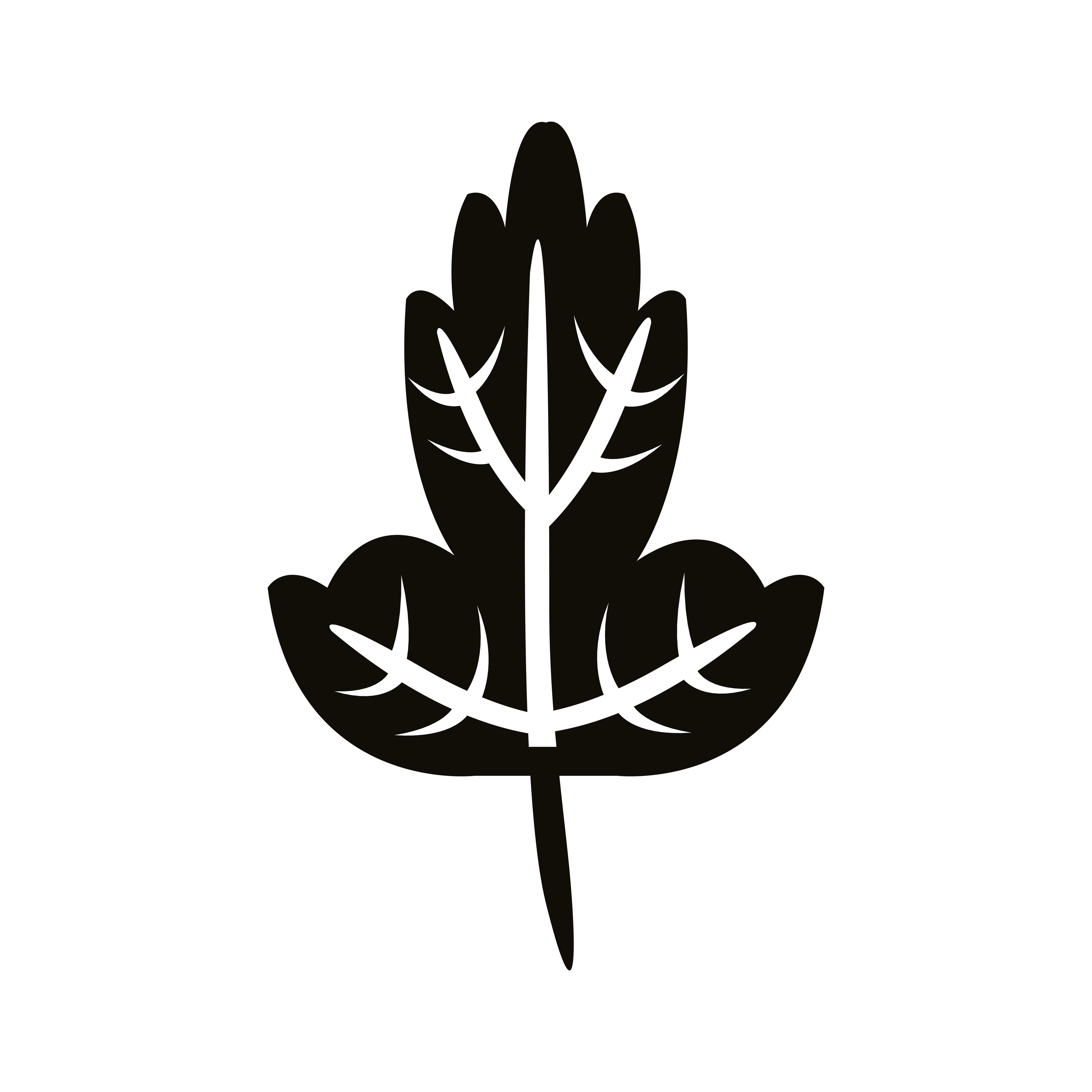 Icono De Estilo De Silueta De Hoja Lobulada De Otoño 4159906 Vector En Vecteezy
