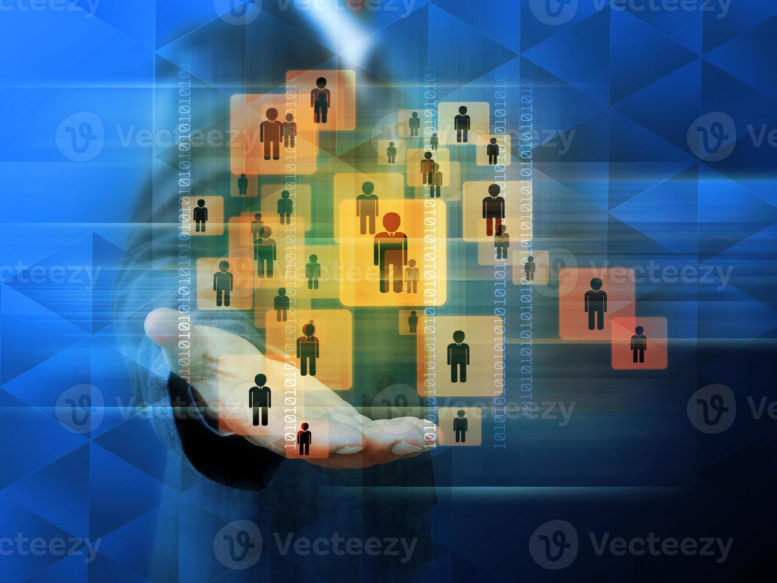 Businessman Choosing the right person 4182317 Stock Photo at Vecteezy