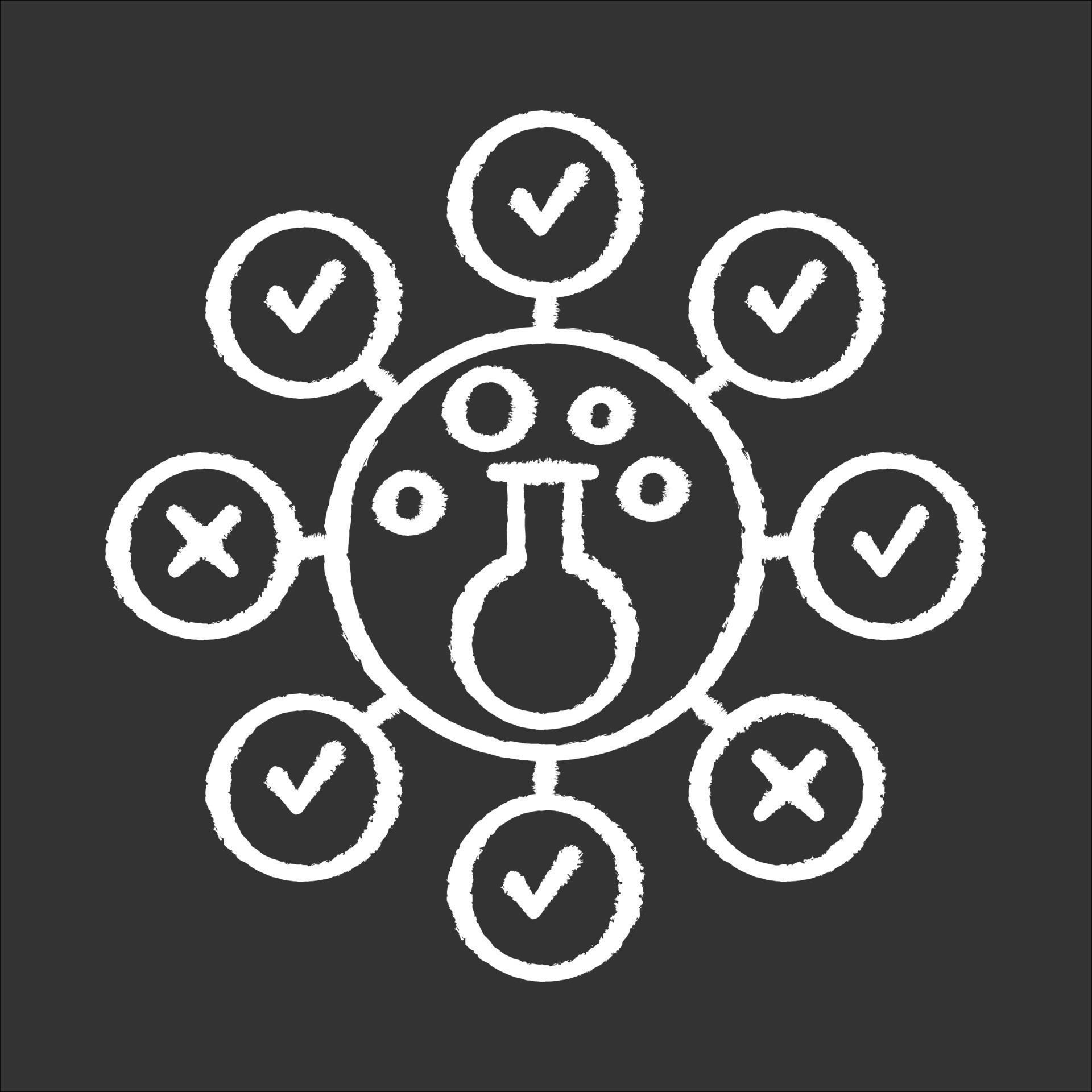 Chemical survey chalk icon. Composition analysis. Quality control ... Chemical survey chalk icon. Composition analysis. Quality control ...