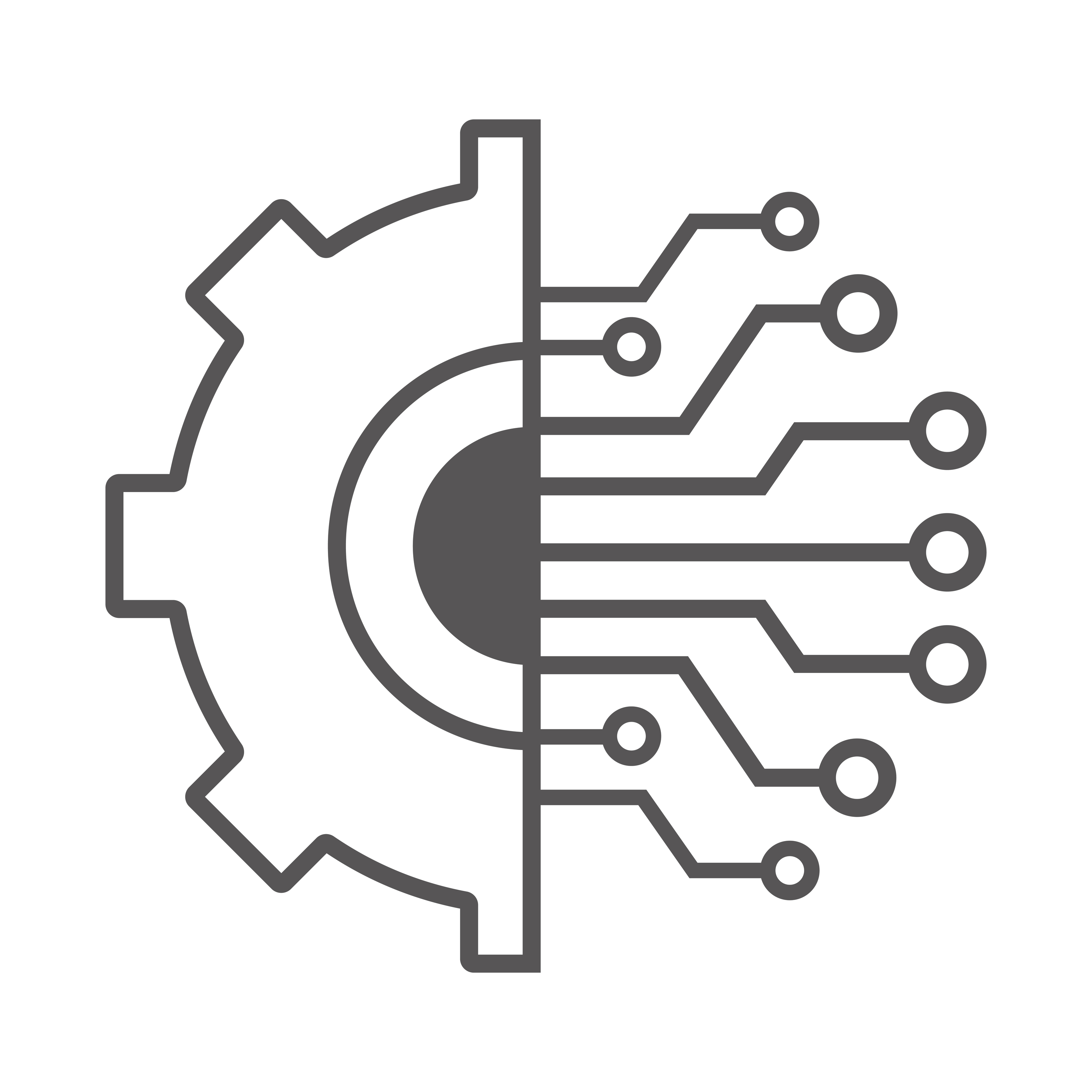 Electronics Circuit Vector
