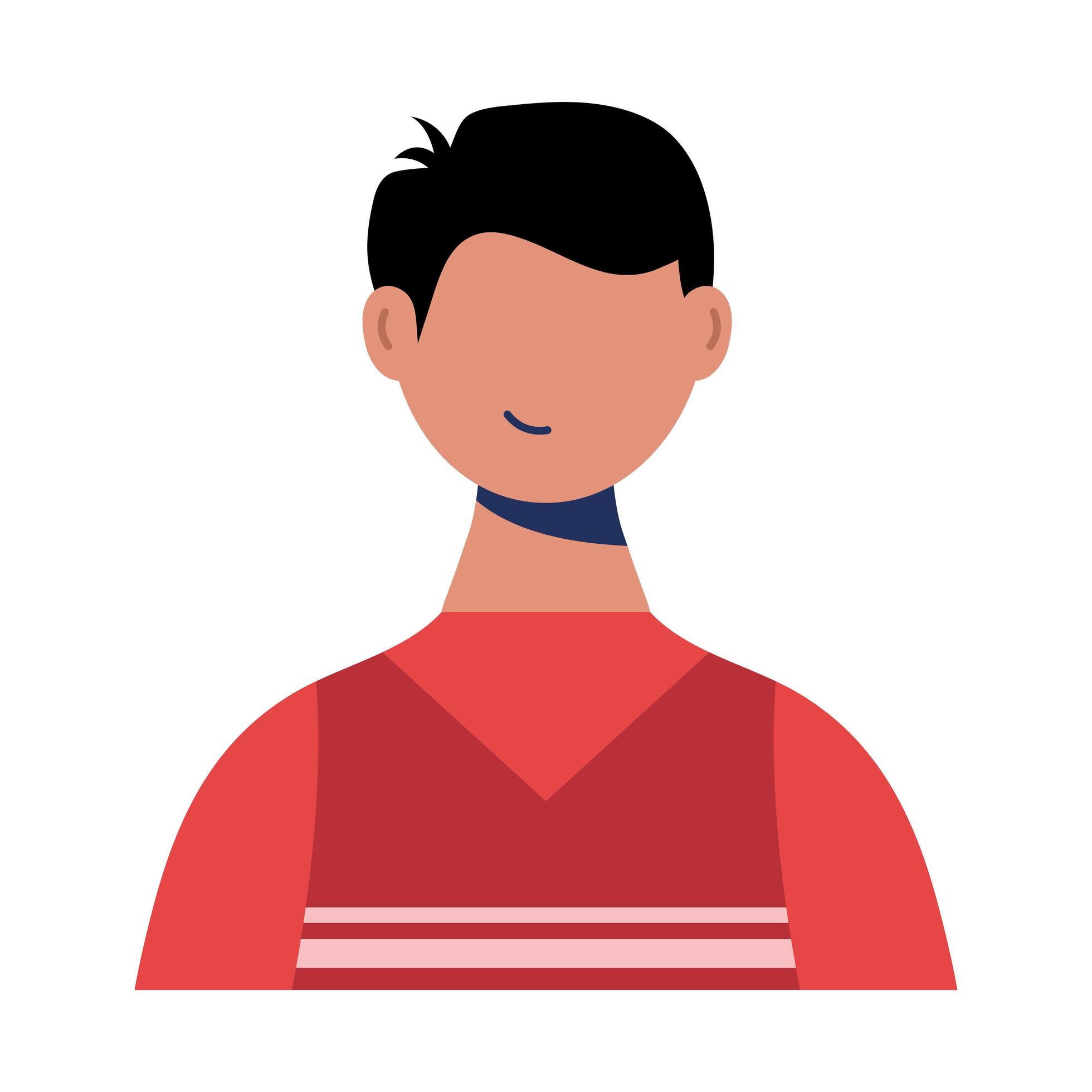 smiling man character 4210752 Vector Art at Vecteezy