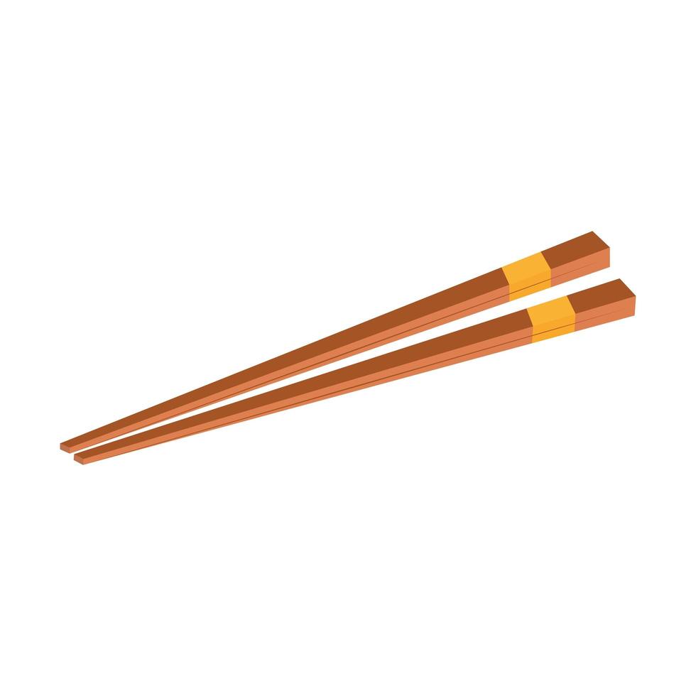 wooden chopsticks cutleries 4215387 Vector Art at Vecteezy