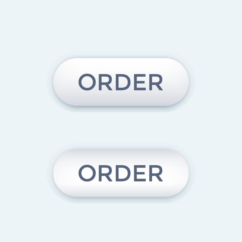 order vector buttons 4218205 Vector Art at Vecteezy