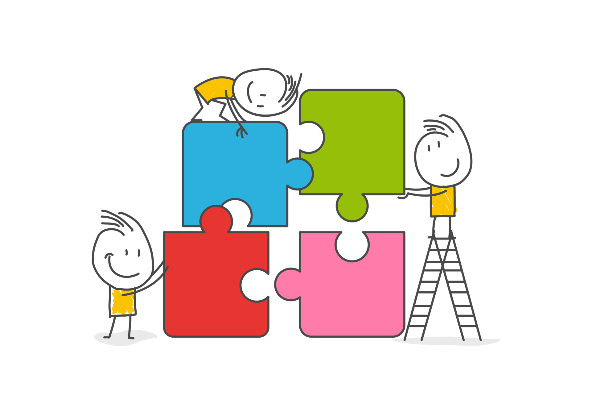Stick figures. Team metaphor. Business concept. Vector. 4218374 Vector ... Stick figures. Team metaphor. Business concept. Vector. 4218374 Vector ...