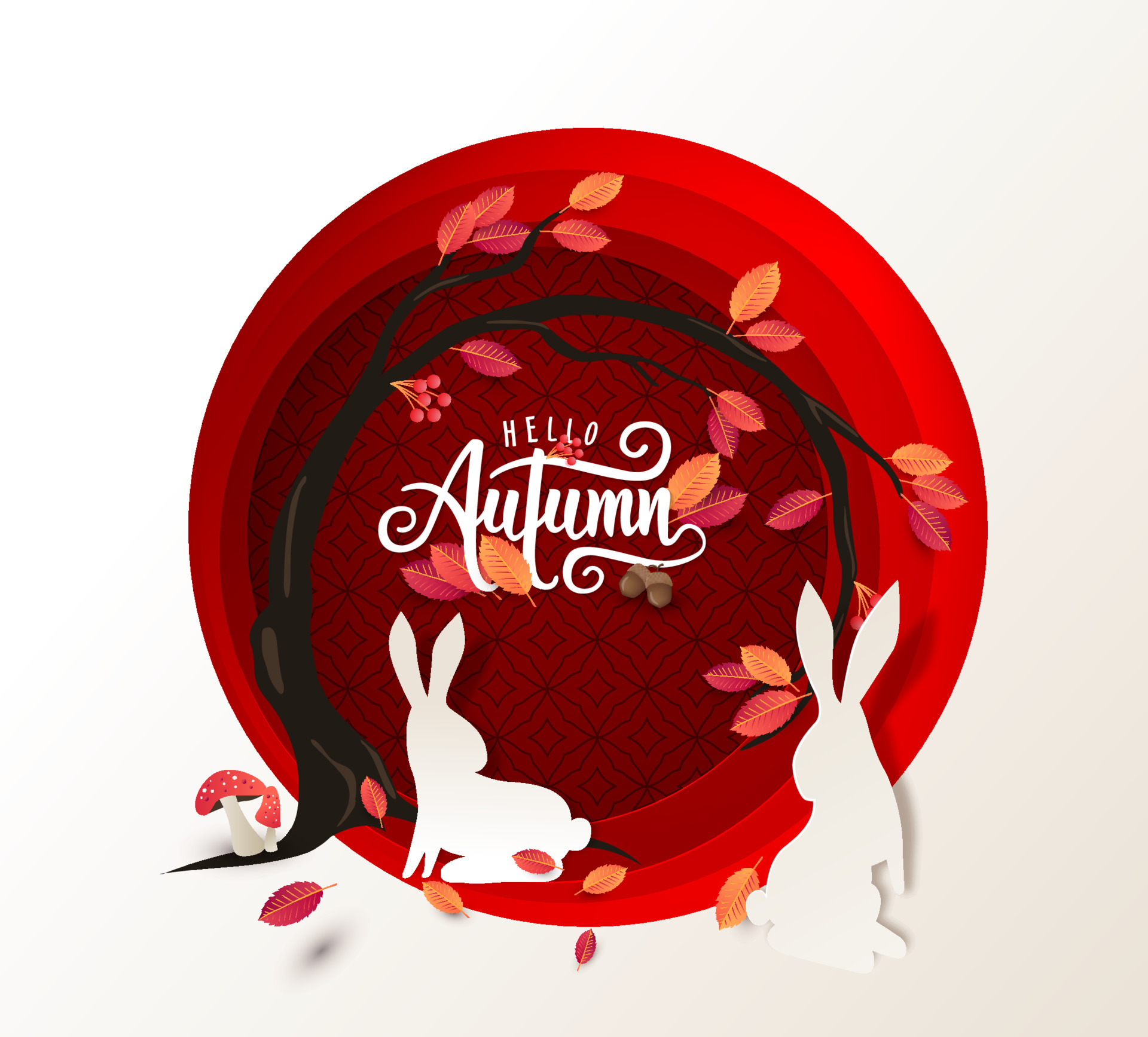 Autumn Banner Background 4222308 Vector Art At Vecteezy