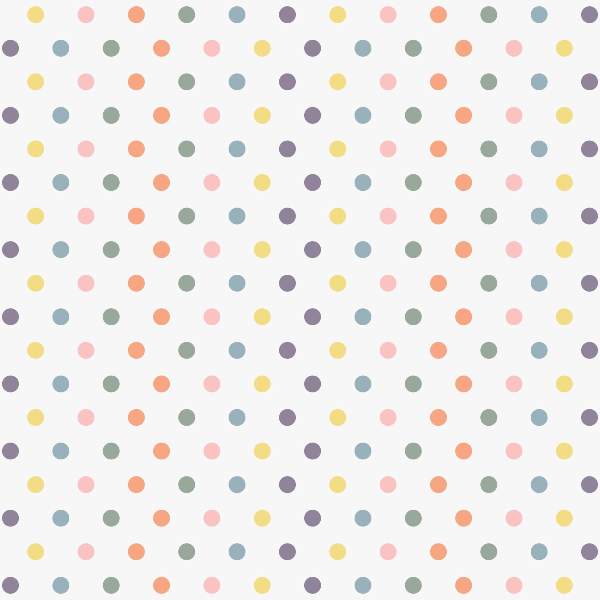 colorful seamless cute polka dots pattern stylish background 4224888 ...