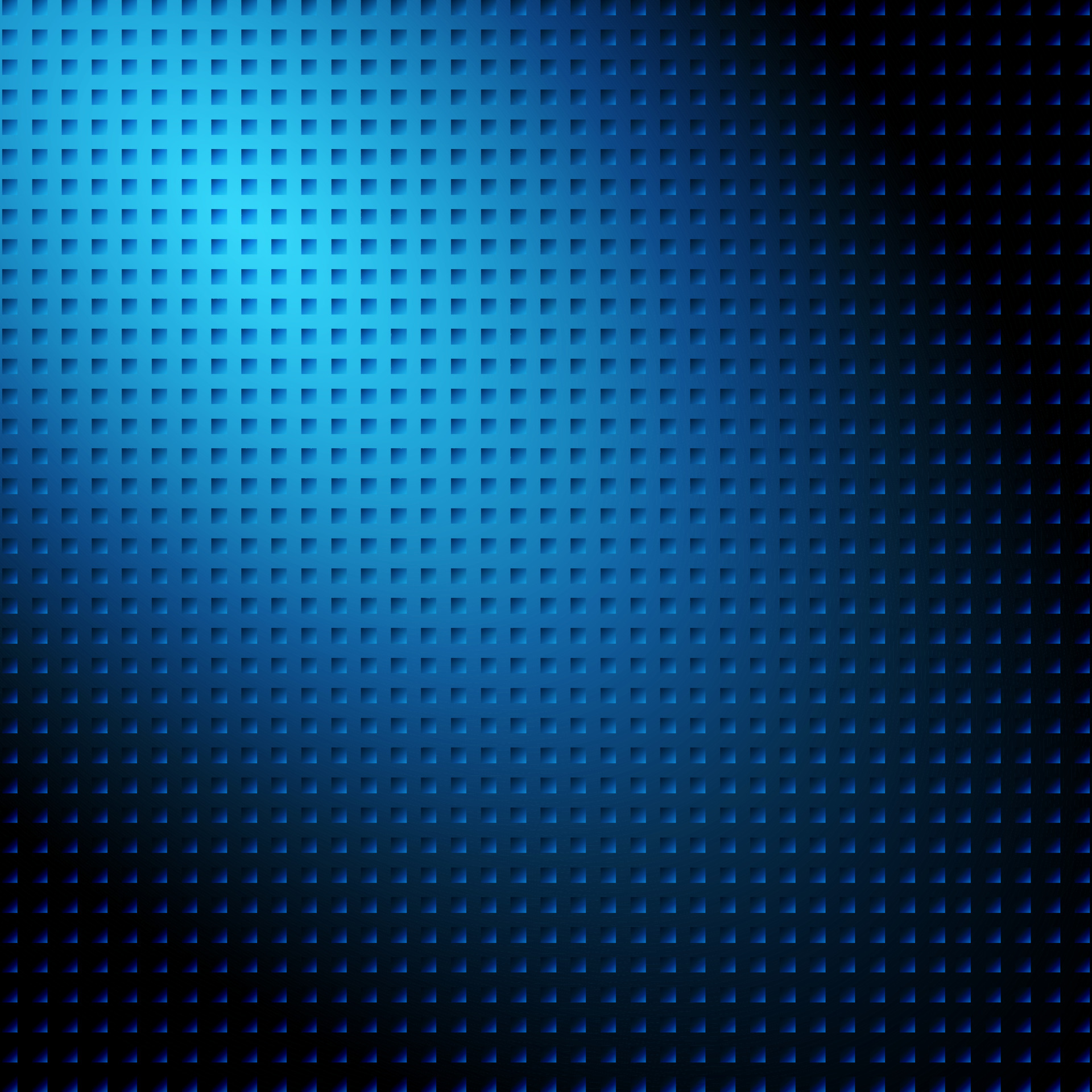 Abstract blue gradient and square texture background with light from a ...
