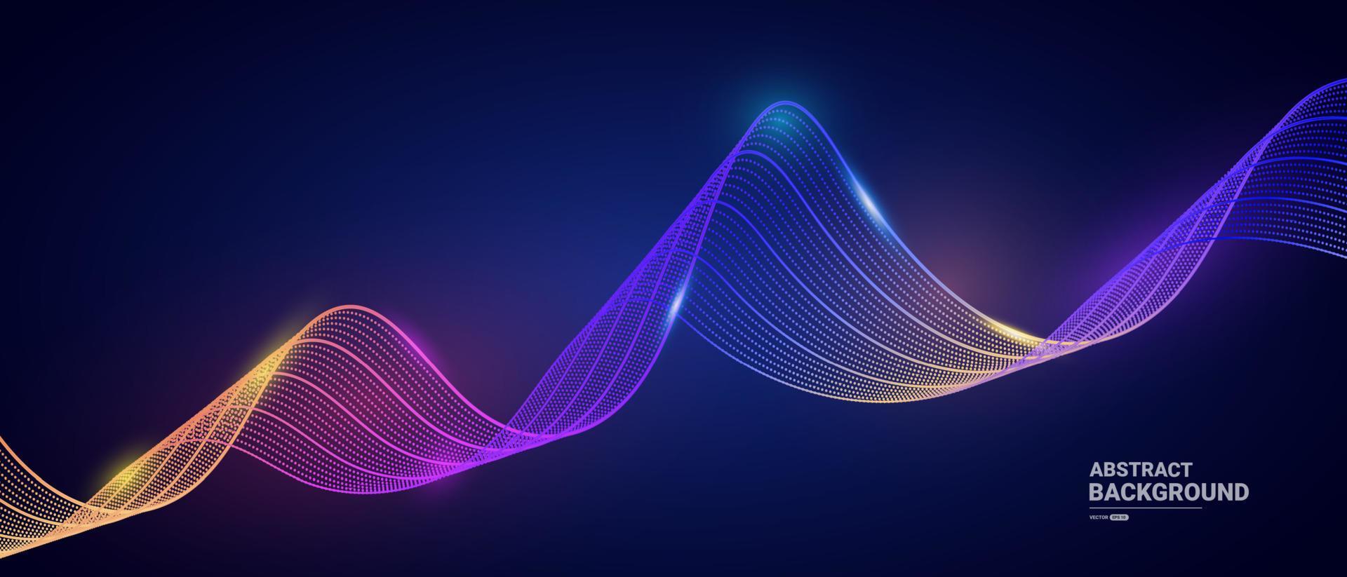 Abstract background with dynamic waves. 4226257 Vector Art at Vecteezy