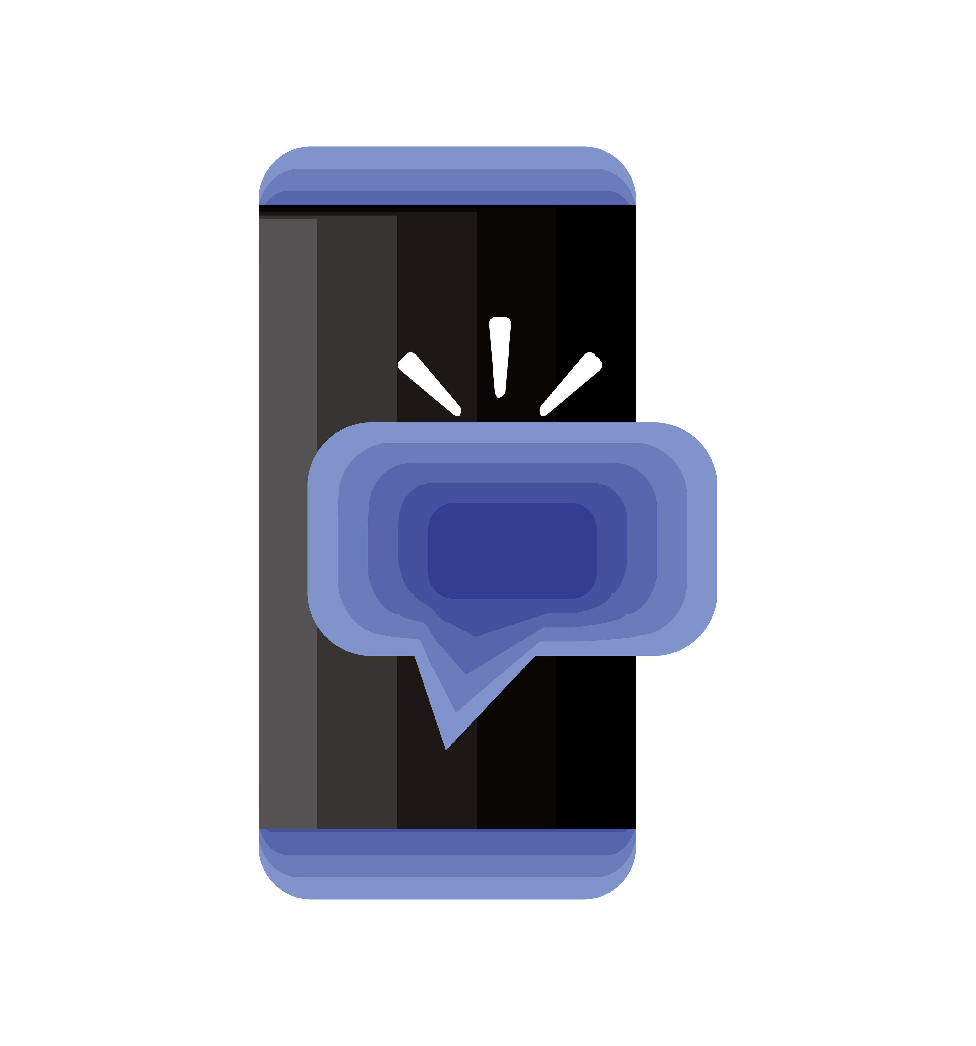 smartphone speech bubble 4228285 Vector Art at Vecteezy
