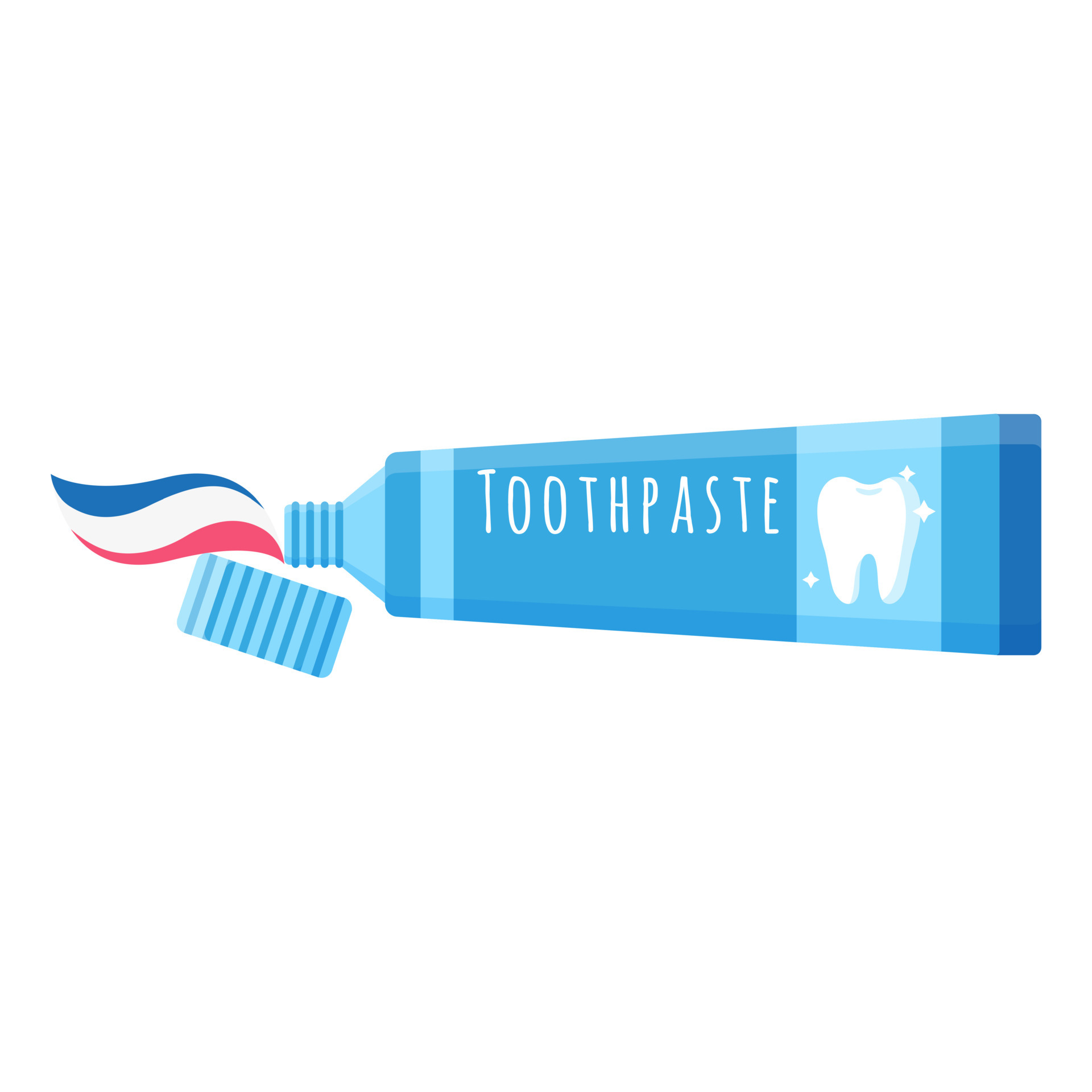 Vector cartoon squeezed toothpaste for oral care. 4242688 Vector Art at ... Vector cartoon squeezed toothpaste for oral care. 4242688 Vector Art at ...