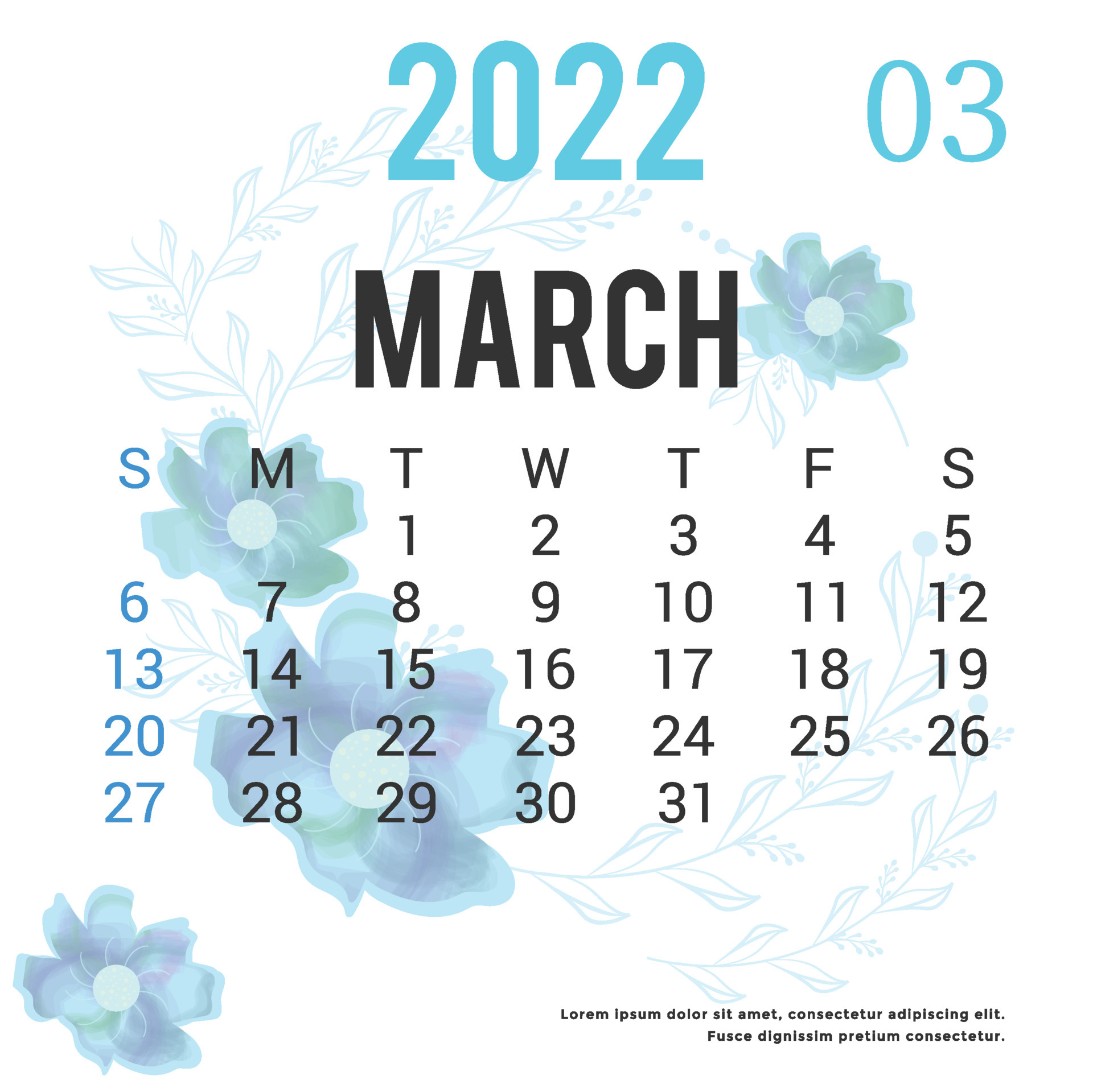 diseño de plantilla de calendario imprimible 2022 4243059 Vector en ... diseño de plantilla de calendario imprimible 2022 4243059 Vector en ...