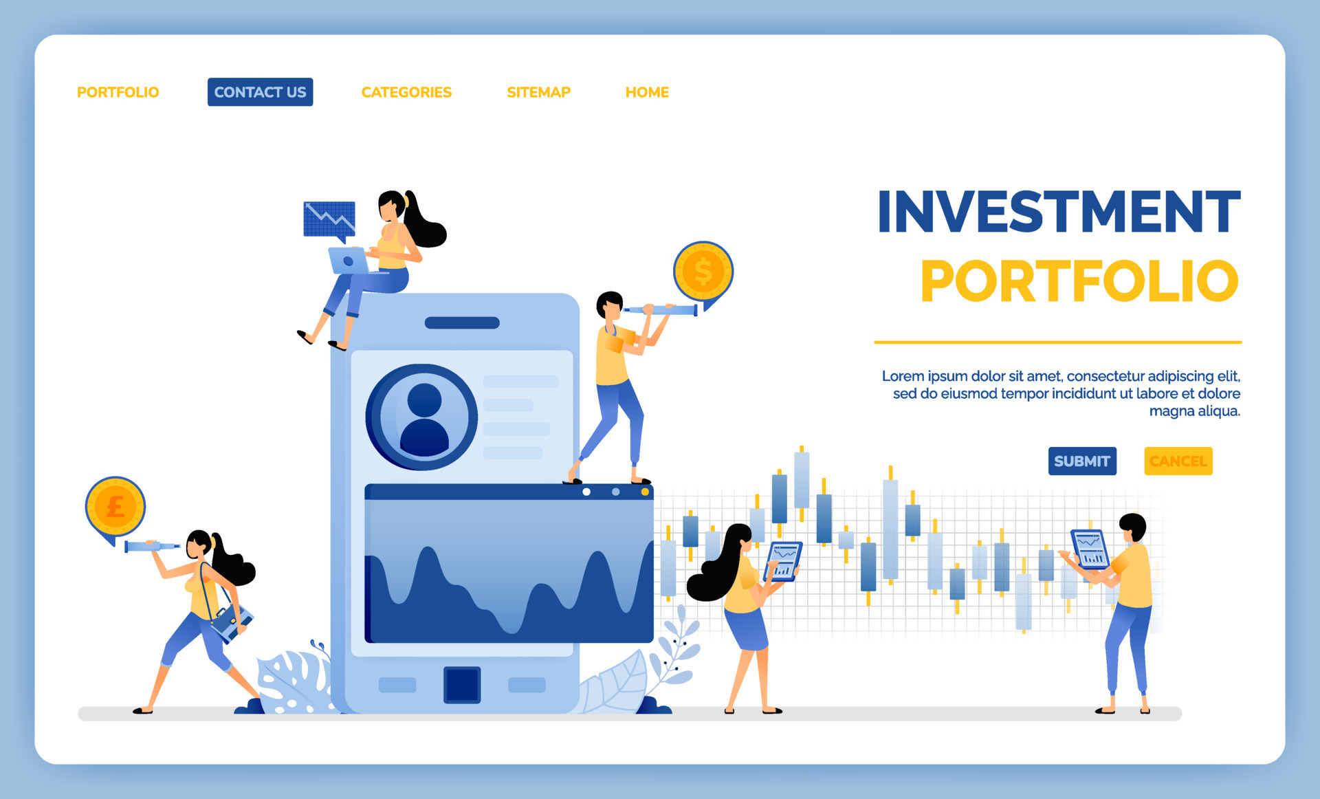 Design of apps in analyzing user investment portfolios performance rate ...