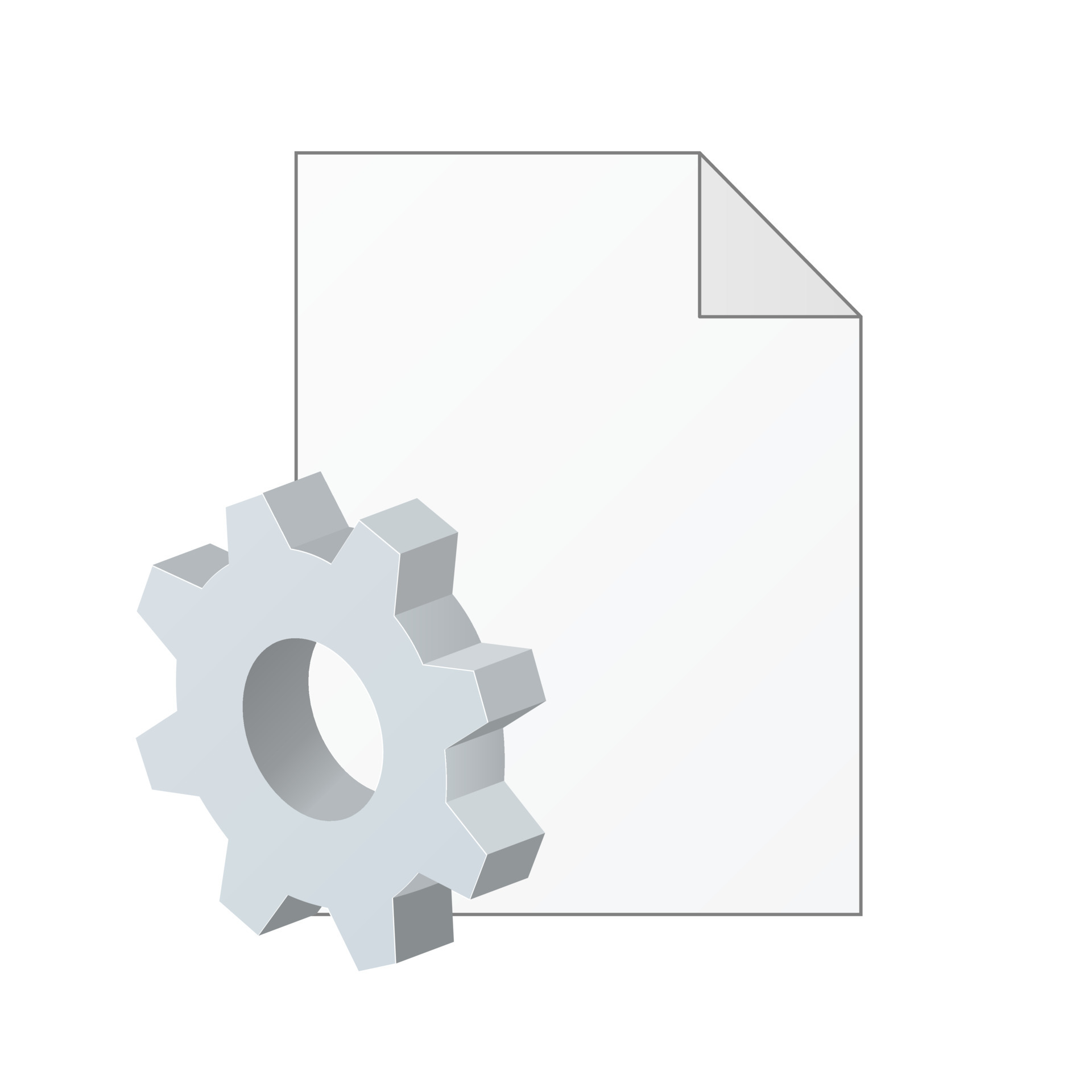 File Computer Document Settings Icon Isolated On White Background 4249028 Vector Art At Vecteezy