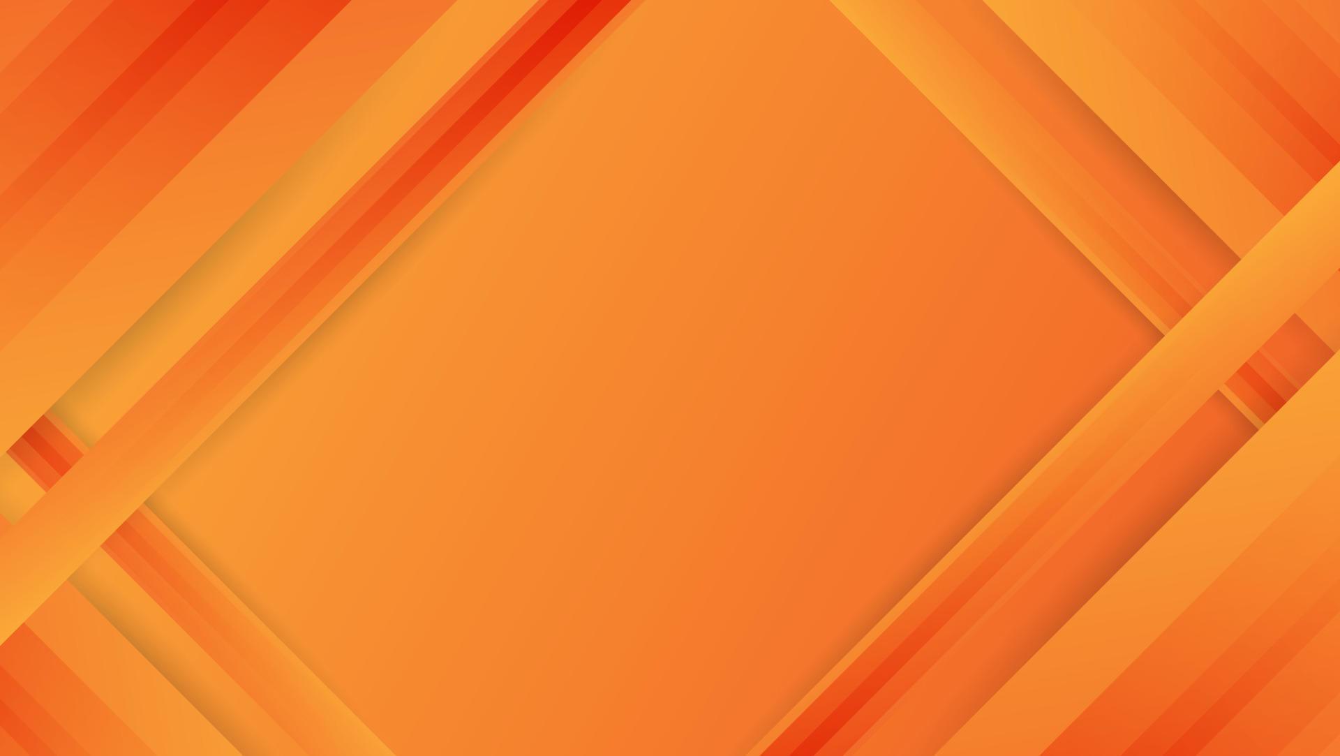 Abstract Orange Background With Overlap Layer Stripes 4257018 Vector