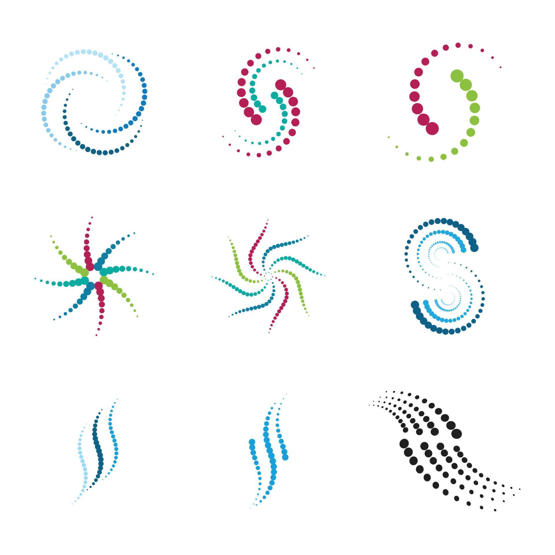 Circle vector flat design template 4257381 Vector Art at Vecteezy