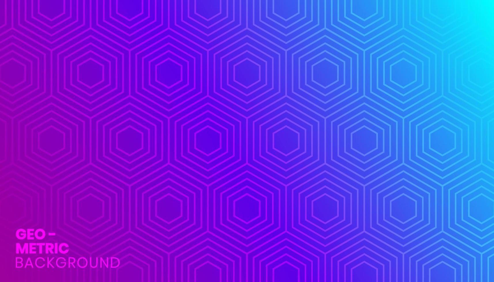 Gradient background with seamless polygons pattern 4260977 Vector Art ...