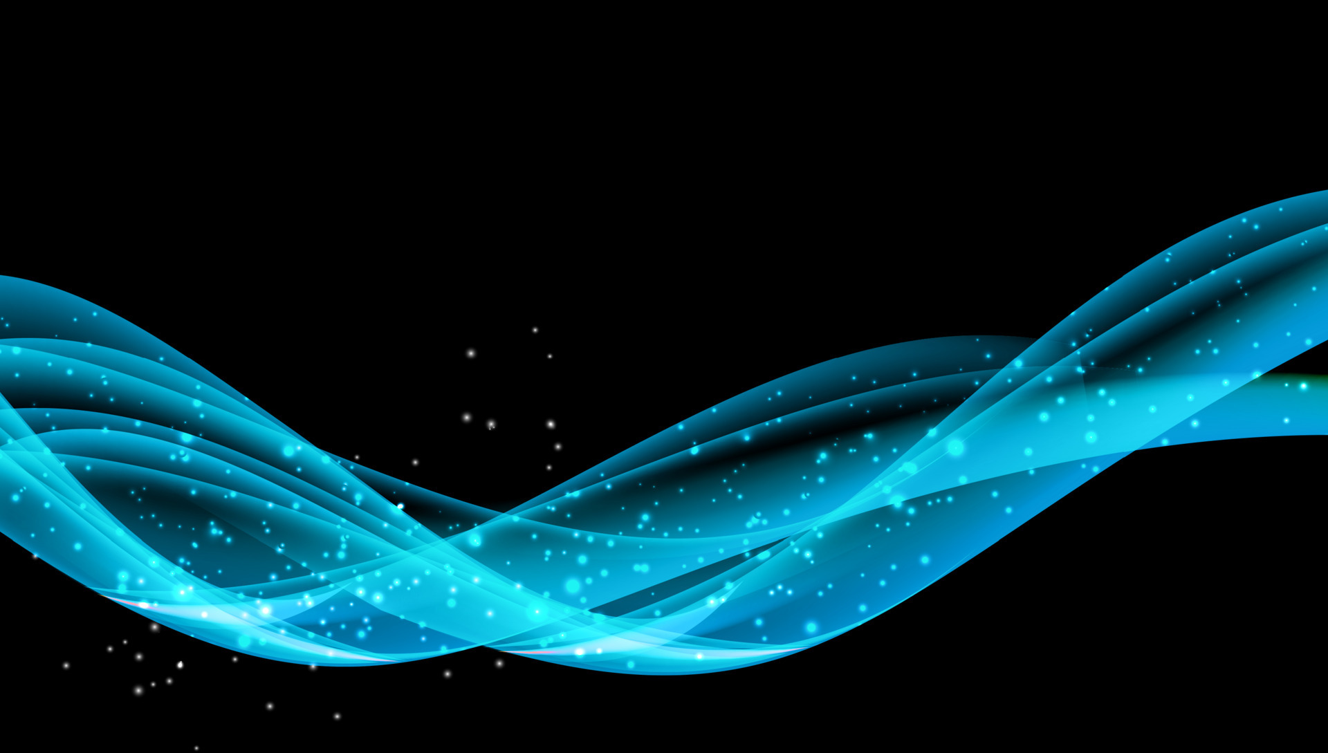 Abstract Colored Wave Card Set Background Vector Illustration 4262097