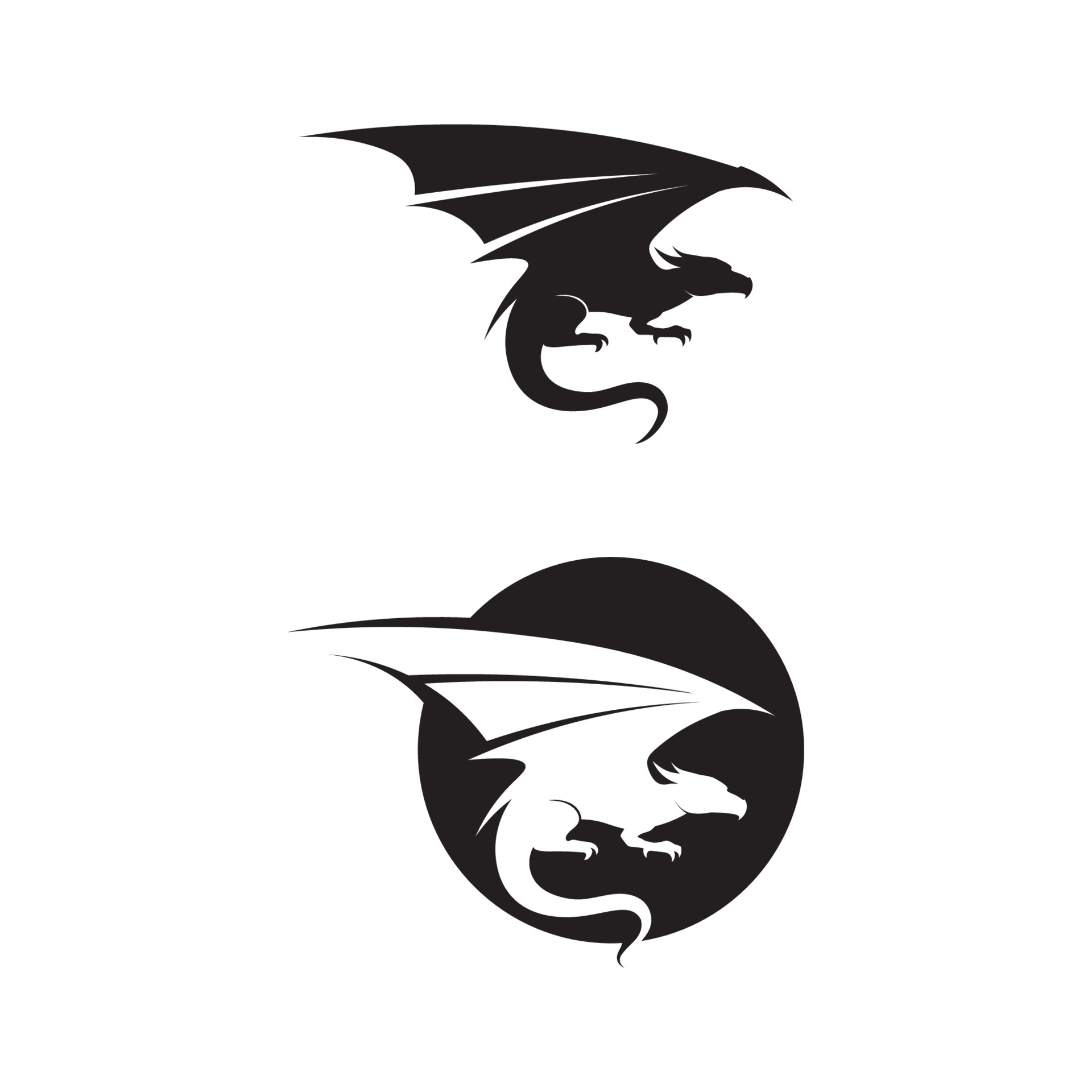 Dragon vector icon illustration 4266875 Vector Art at Vecteezy
