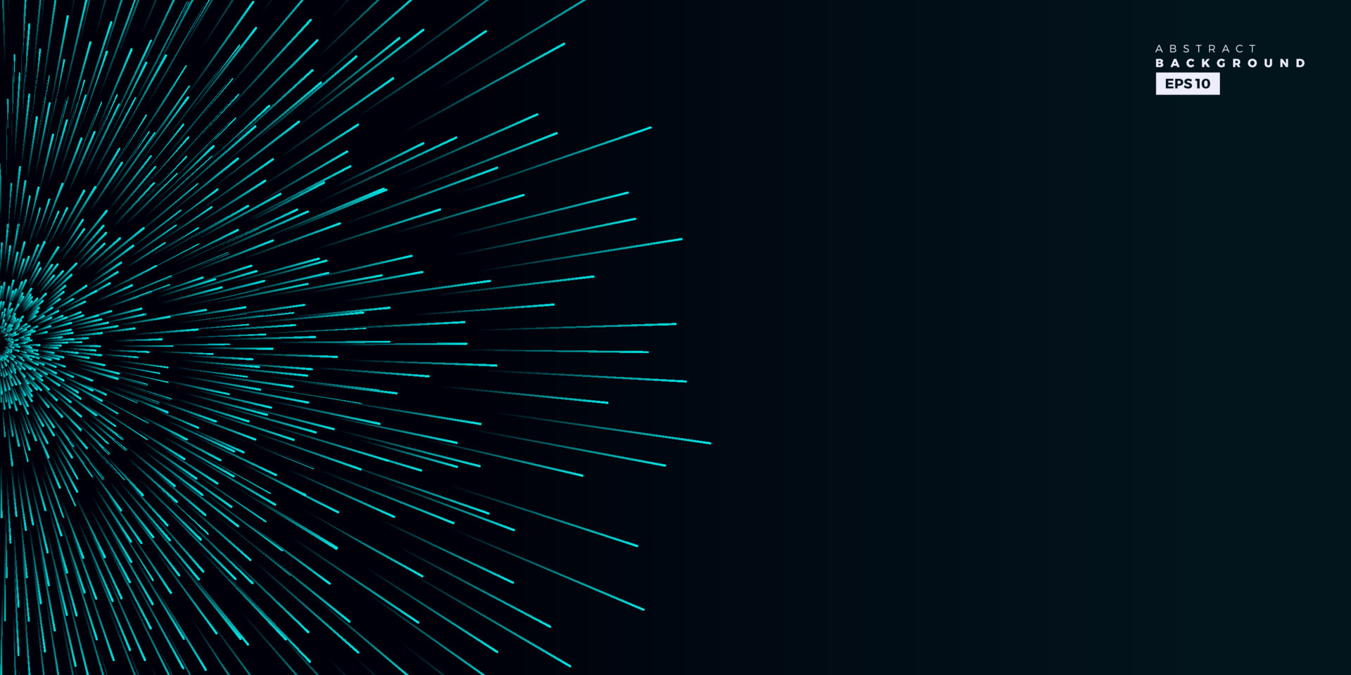Abstract Vector Explosion Lines Equalizer Circular Shape Isolated