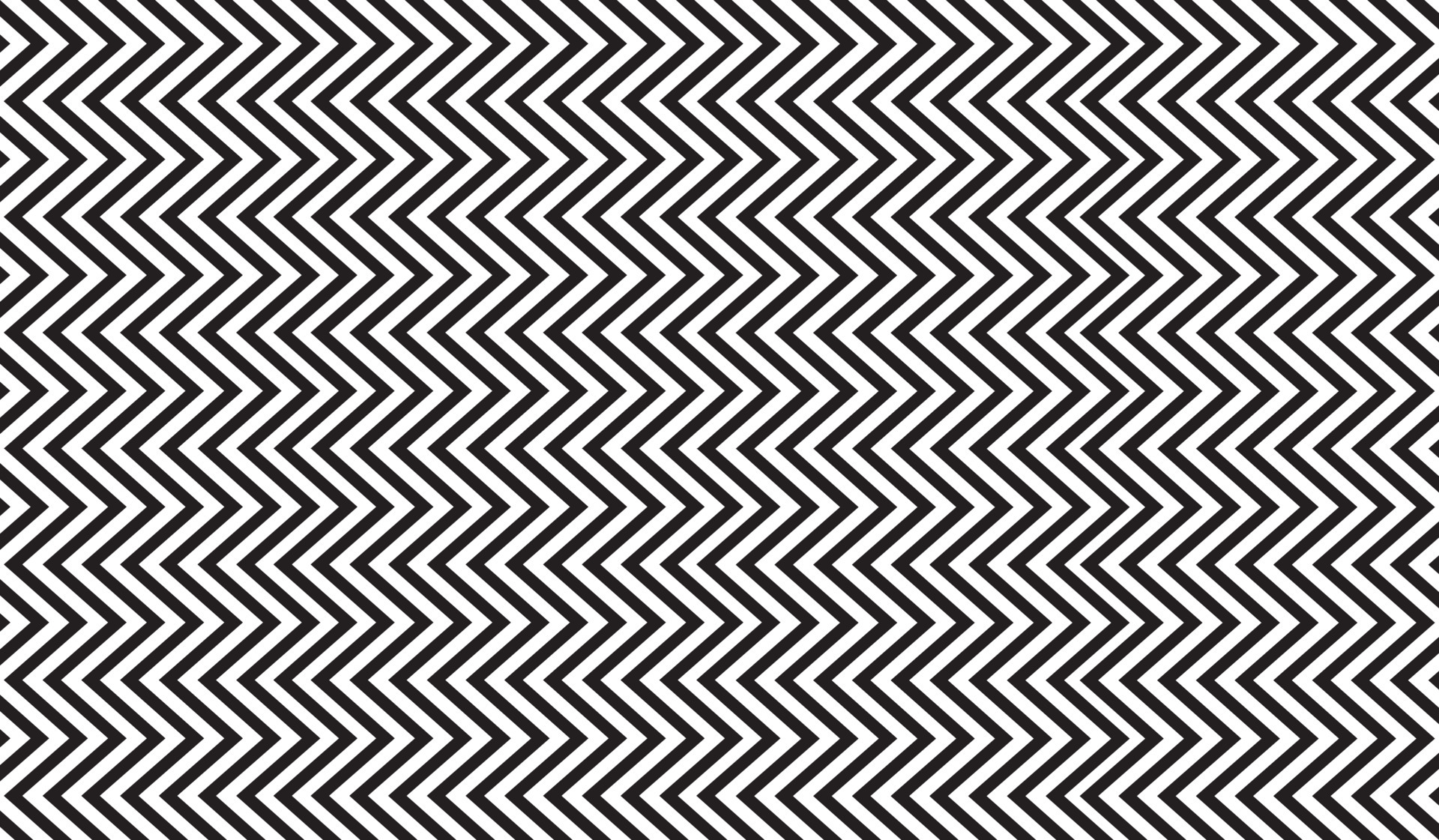 Horizontal Black And White Zigzag Stripes Pattern Geometric Repeating Pattern Of Zigzag Vector