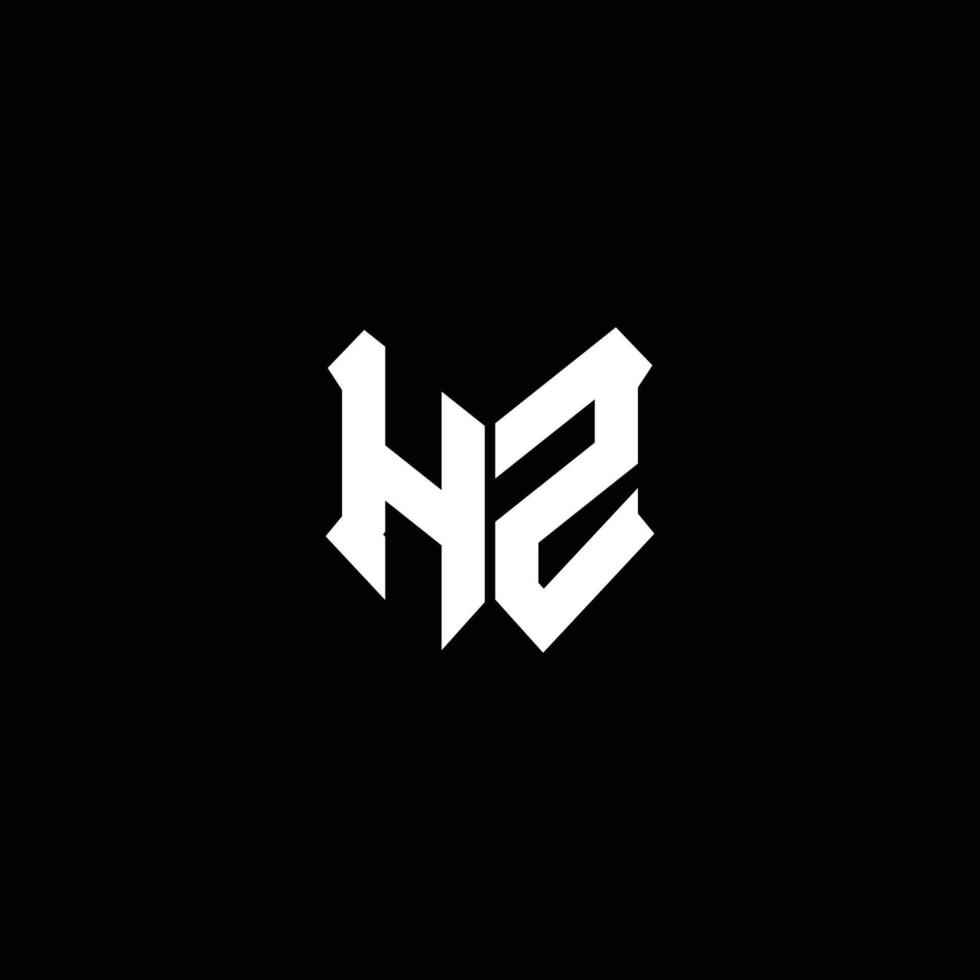hz logo monogram with shield shape design template 4283561 Vector Art ... hz logo monogram with shield shape design template 4283561 Vector Art ...