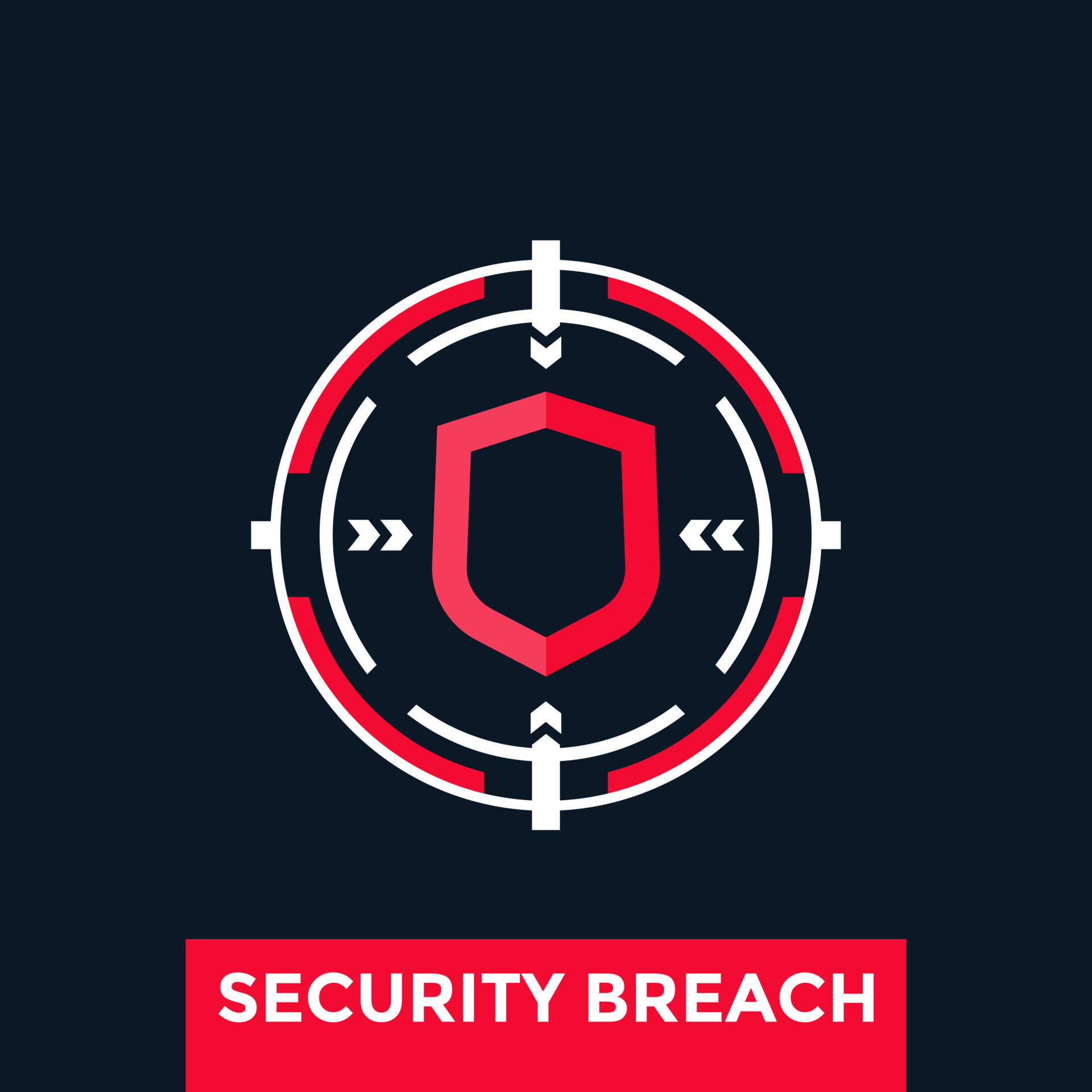 Security Breach Vector Icon 4330989 Vector Art At Vecteezy