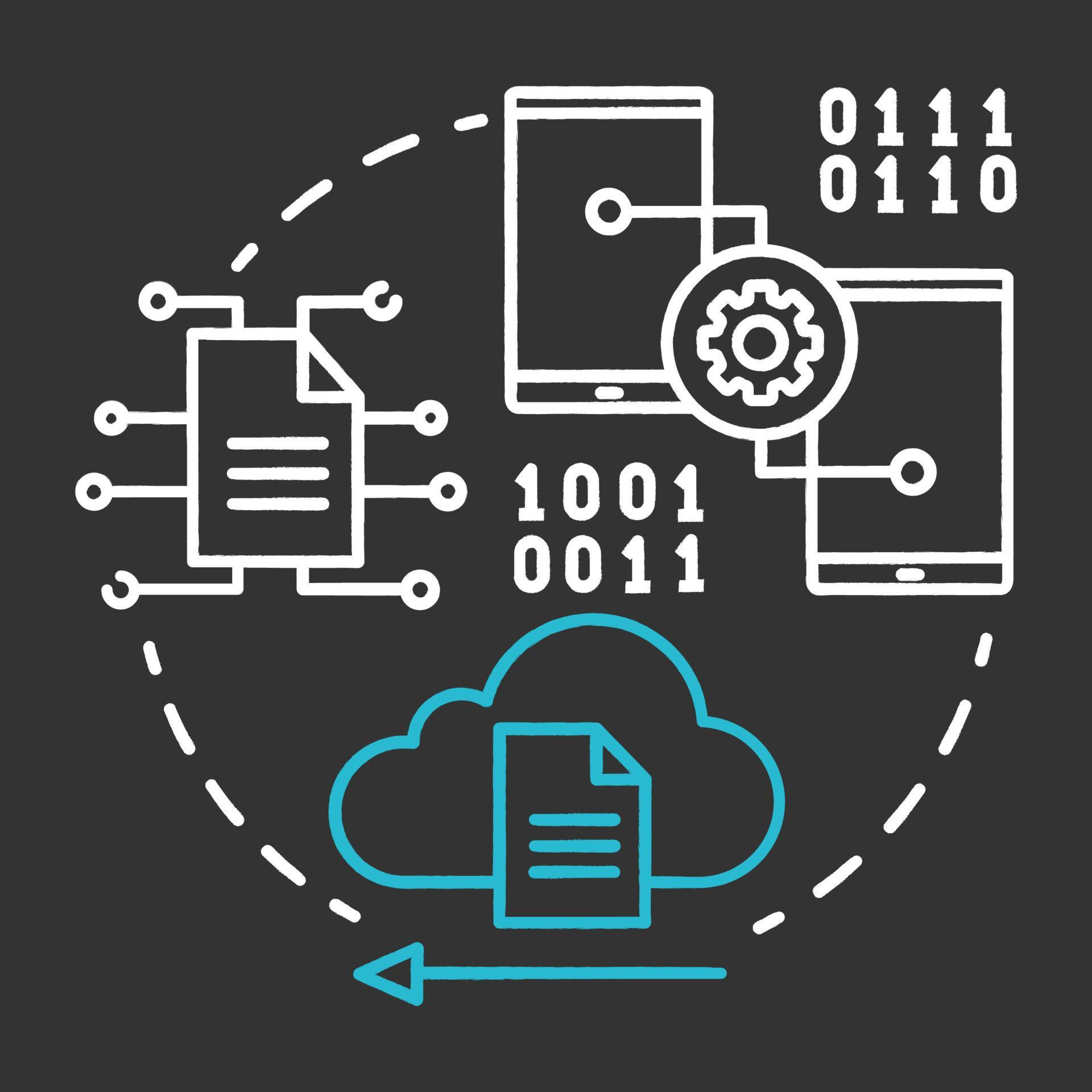 Comparison Testing Chalk Concept Icon Software Development Stage Idea Thin Line Illustration