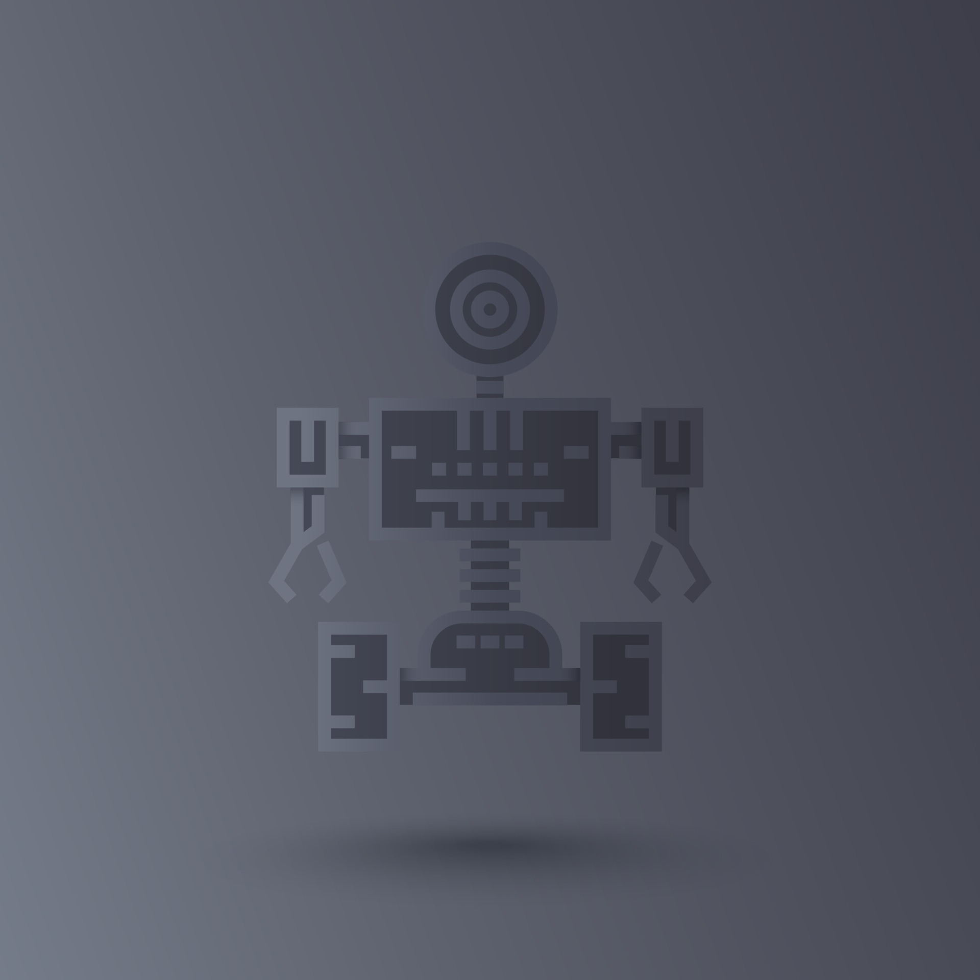 Robotics, robot vector in linear style 4332630 Vector Art at Vecteezy