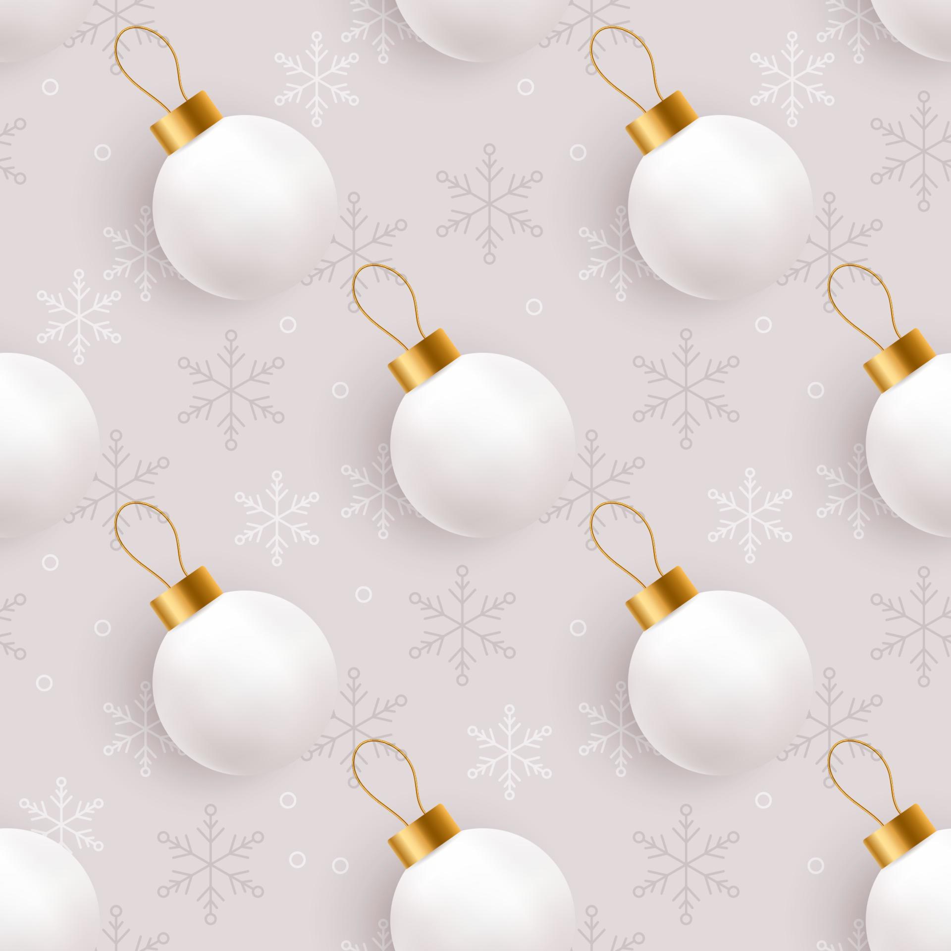 Christmas ball seamless pattern 4334267 Vector Art at Vecteezy