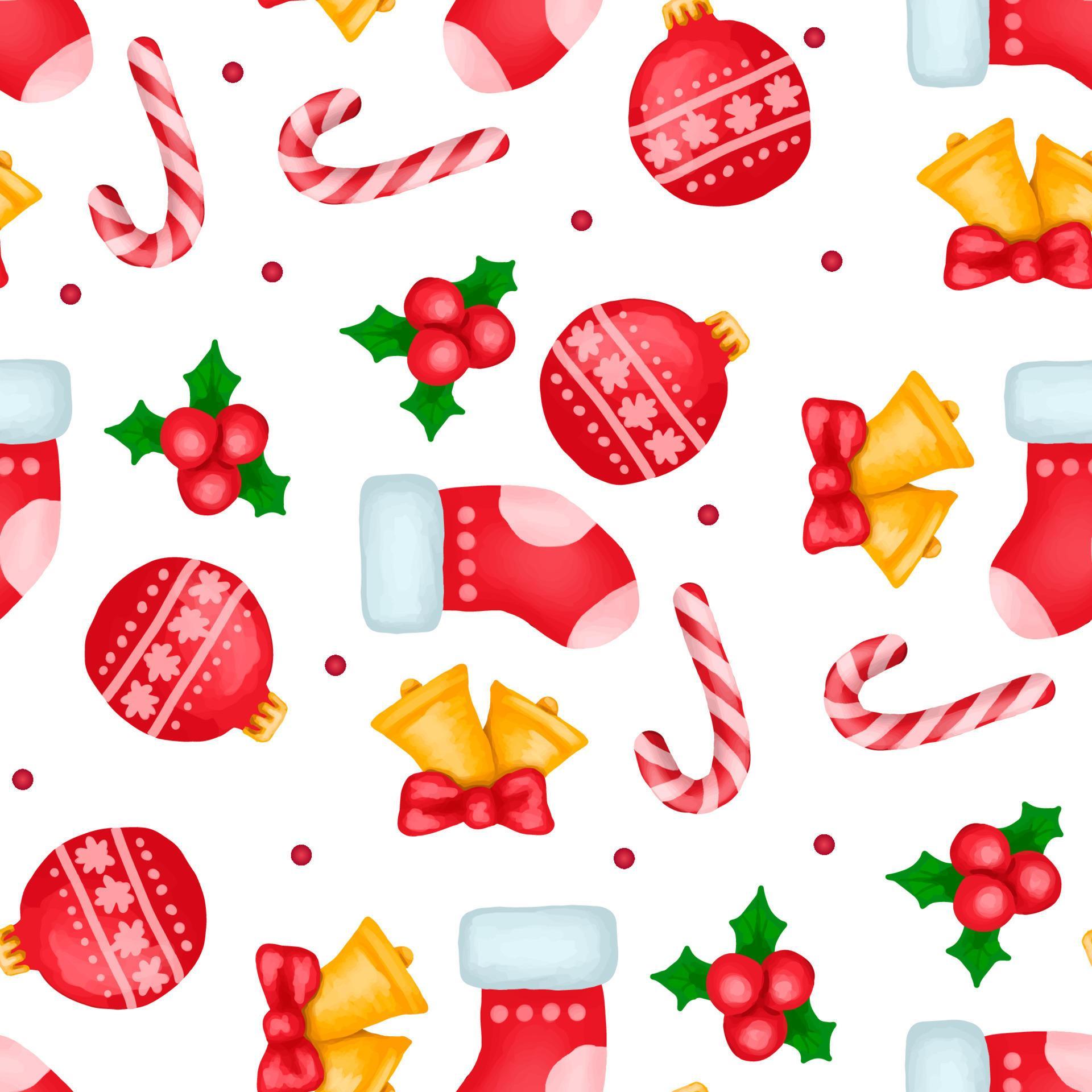 Christmas toys seamless pattern 4334271 Vector Art at Vecteezy