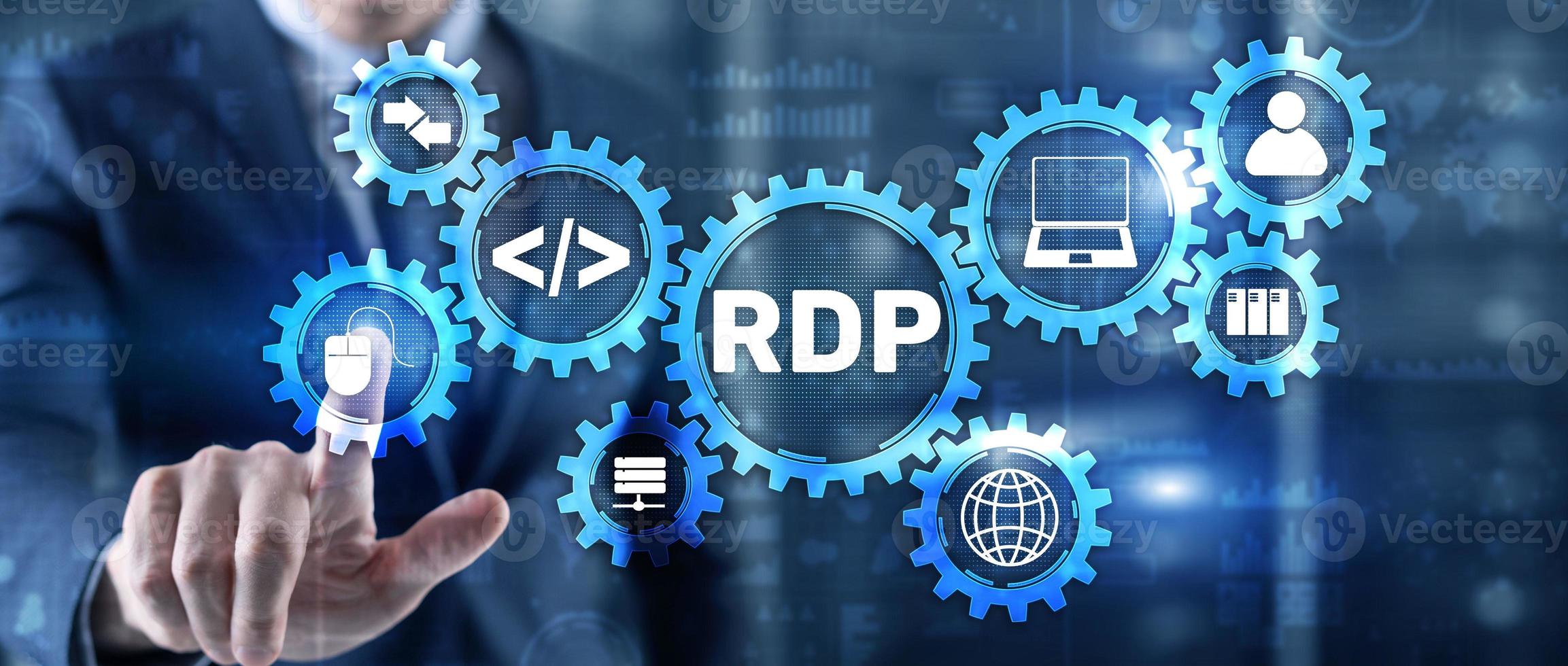 Remote desktop protocol. Networking internet technology concept 4340106 ... Remote desktop protocol. Networking internet technology concept 4340106 ...