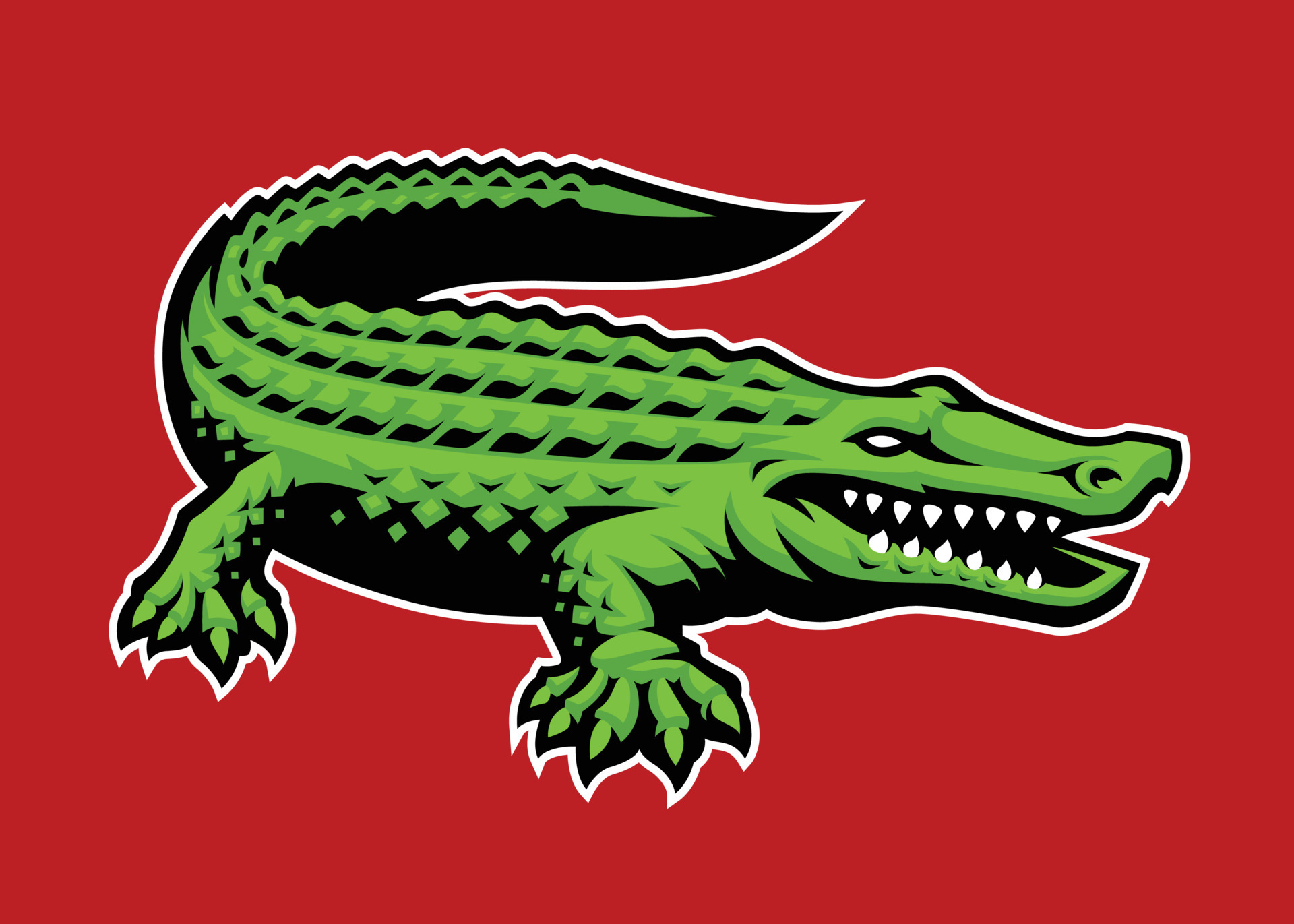 Alligator Vector Mascot 4345638 Vector Art at Vecteezy
