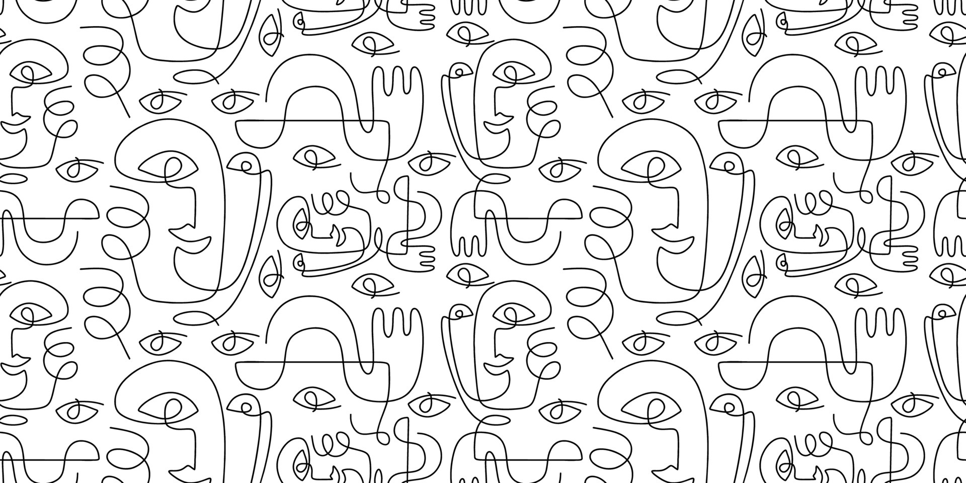 Continuous Line Patterns
