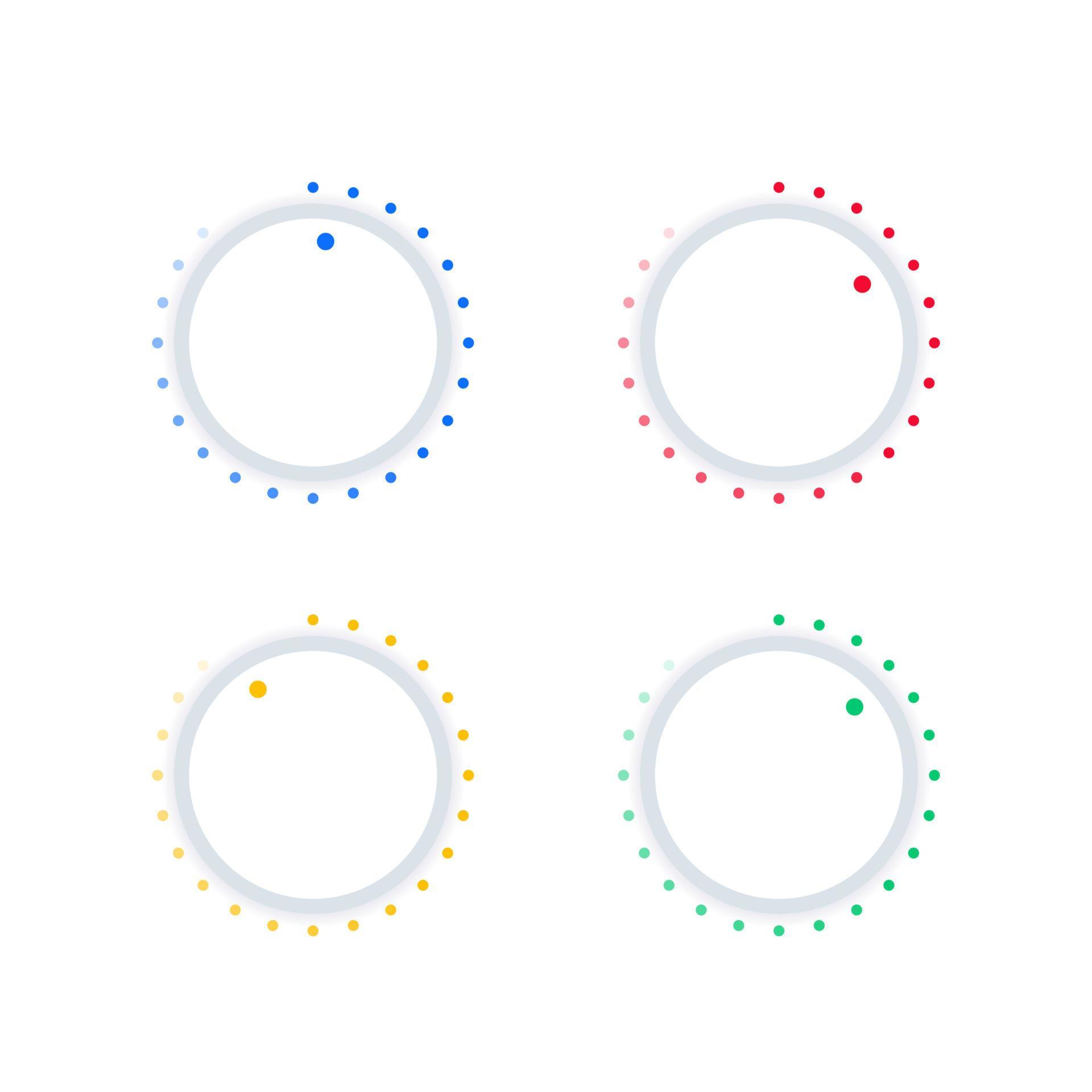 control knobs, regulators vector illustration 4394497 Vector Art at ...