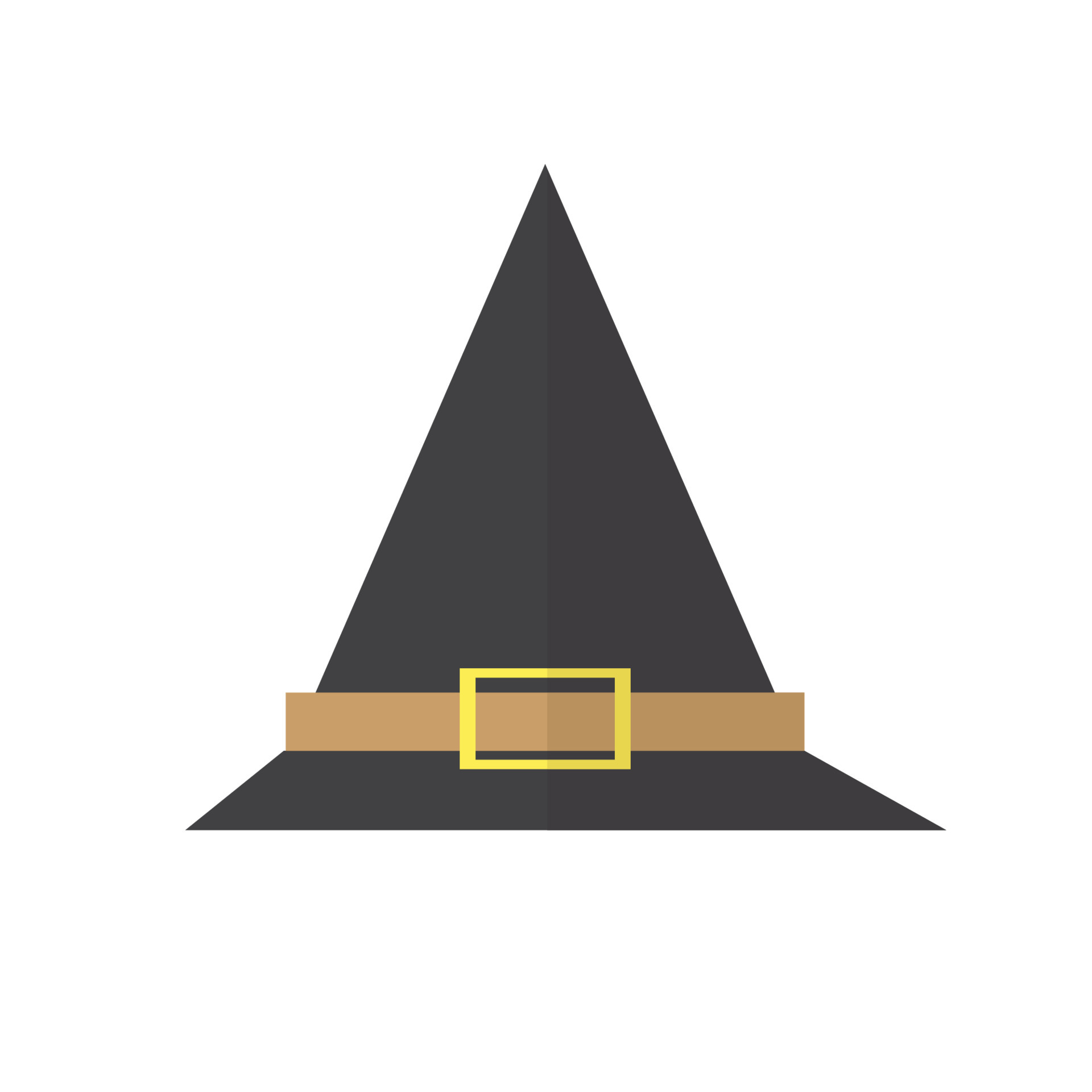 Happy Hallowen. Halloween witch hat 4397969 Vector Art at Vecteezy