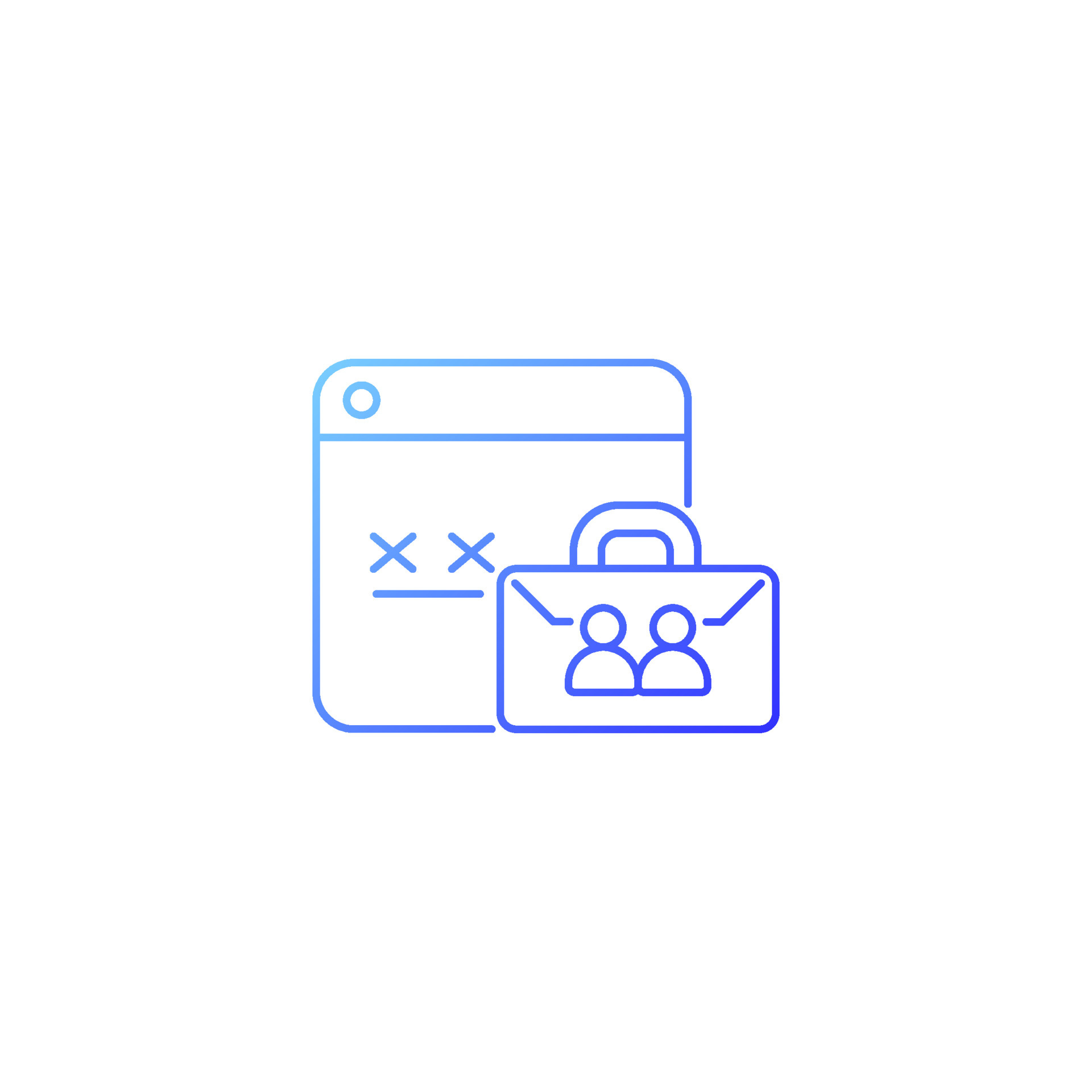 Corporate Password Gradient Linear Vector Icon Internet Safety For