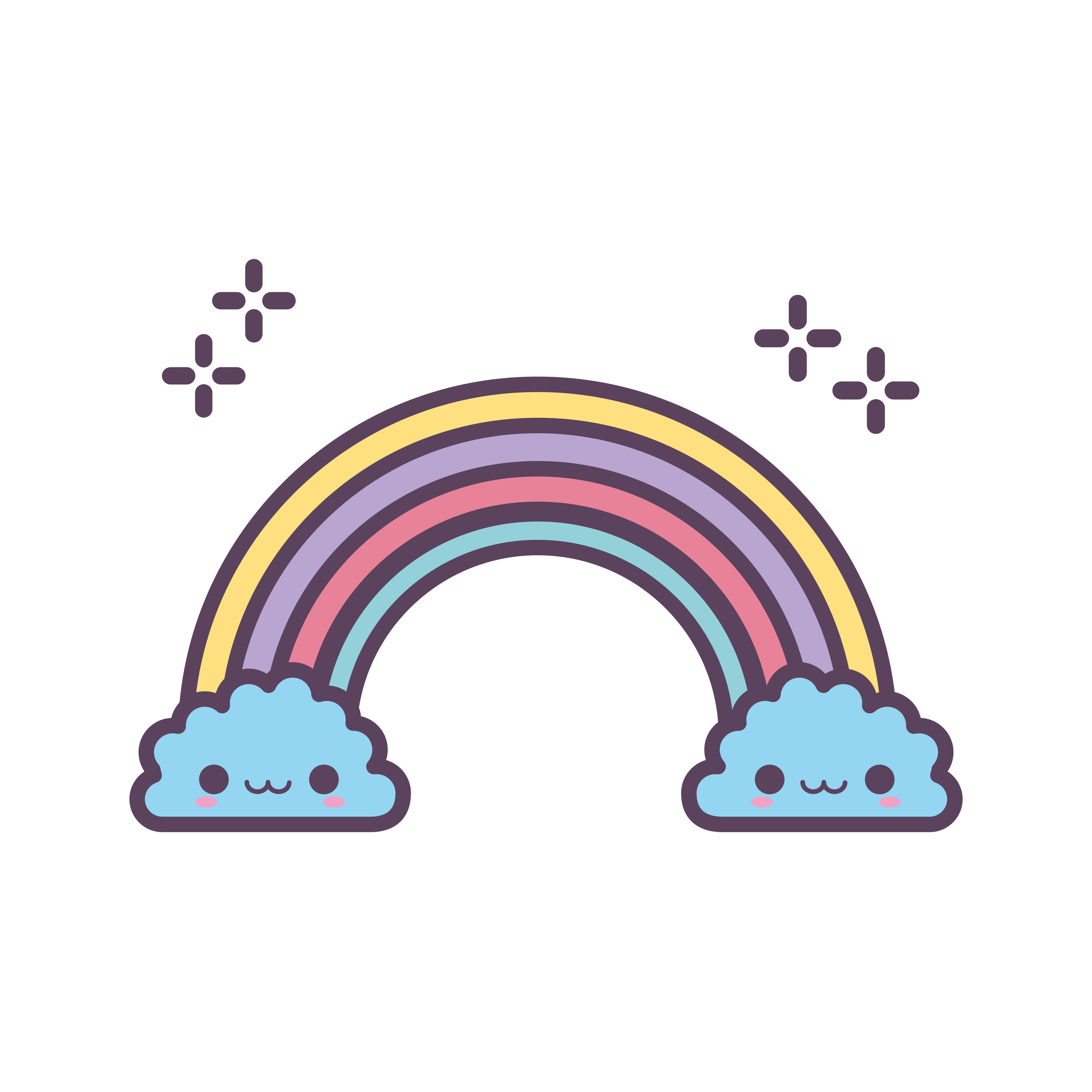 Rainbow Vector Art, Icons, and Graphics for Free Download