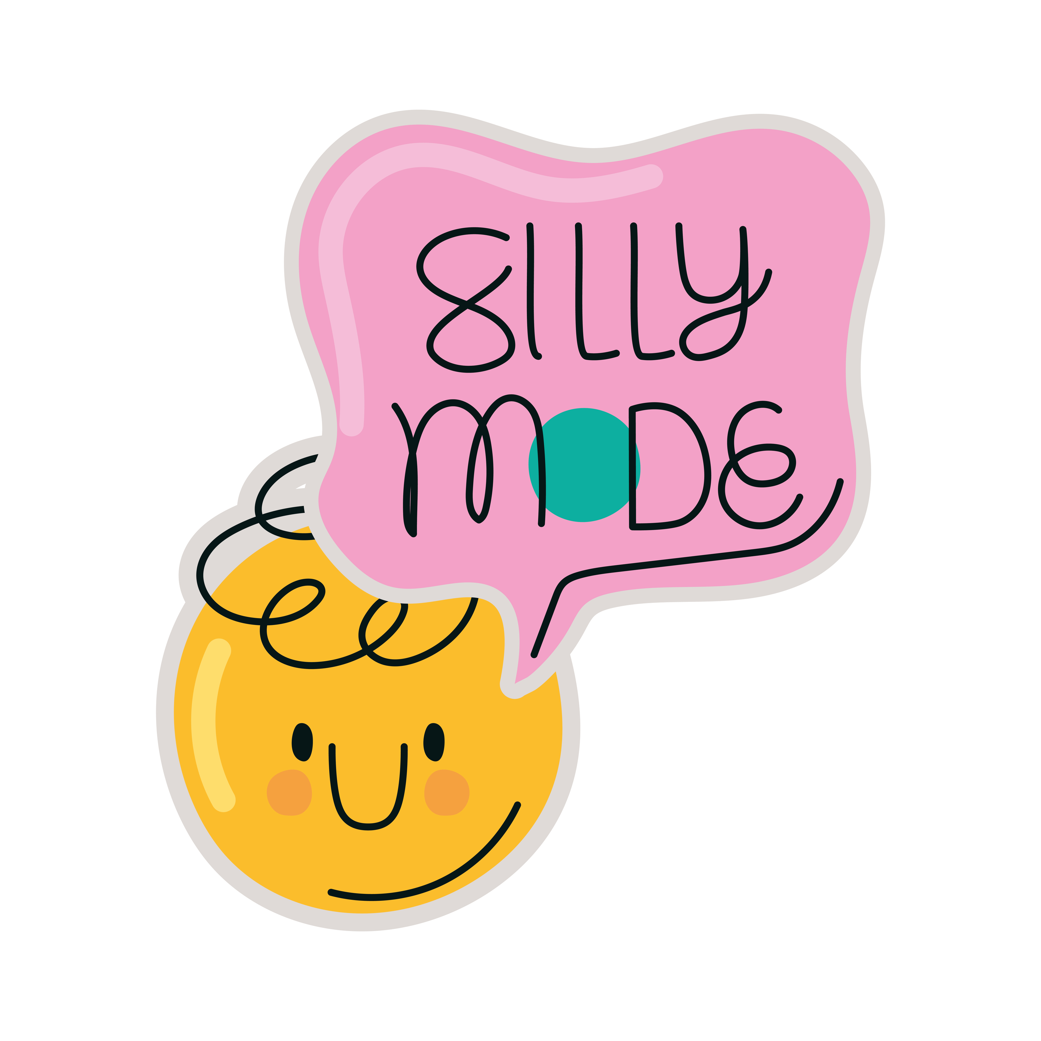 silly mode patch 4430342 Vector Art at Vecteezy
