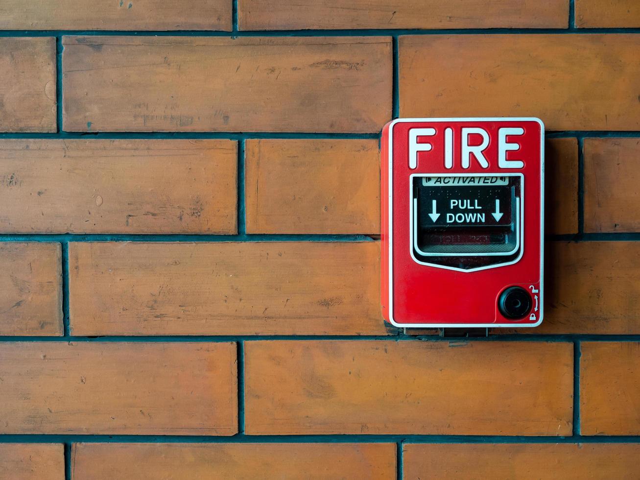 Red Manual Pull Fire Alarm Safety System Pull Station Or Call Point