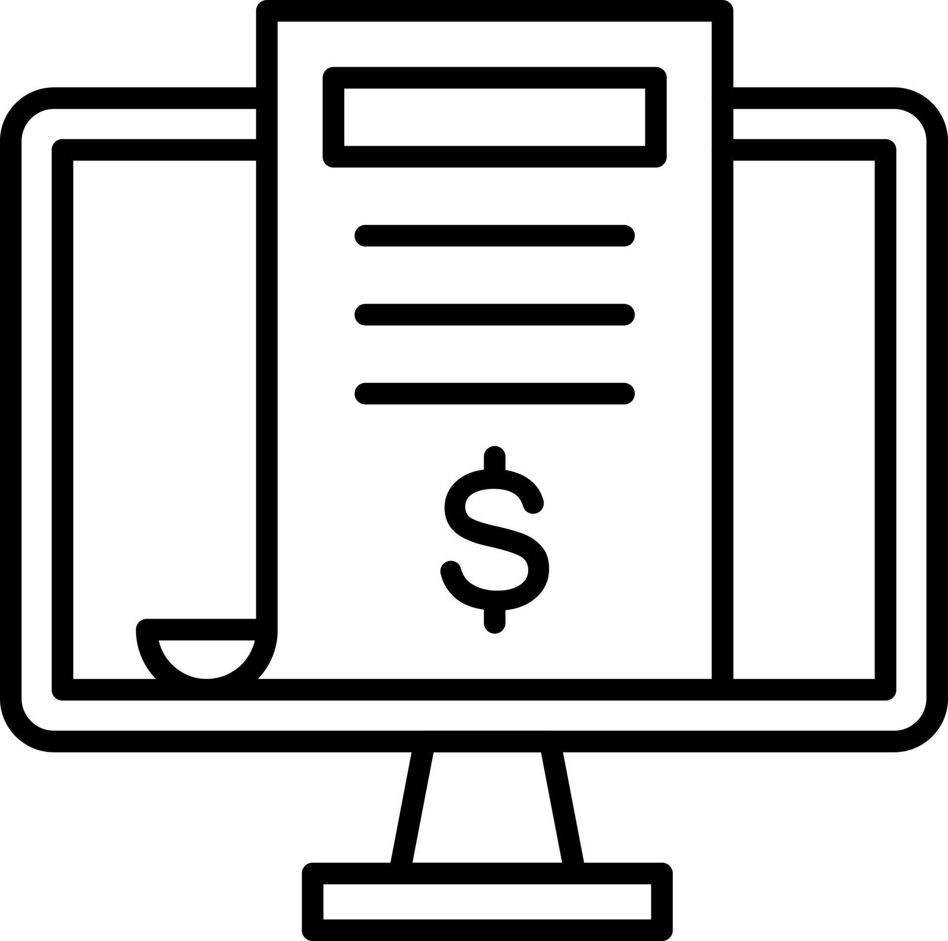 Subscription Model Line Icon 4461117 Vector Art at Vecteezy