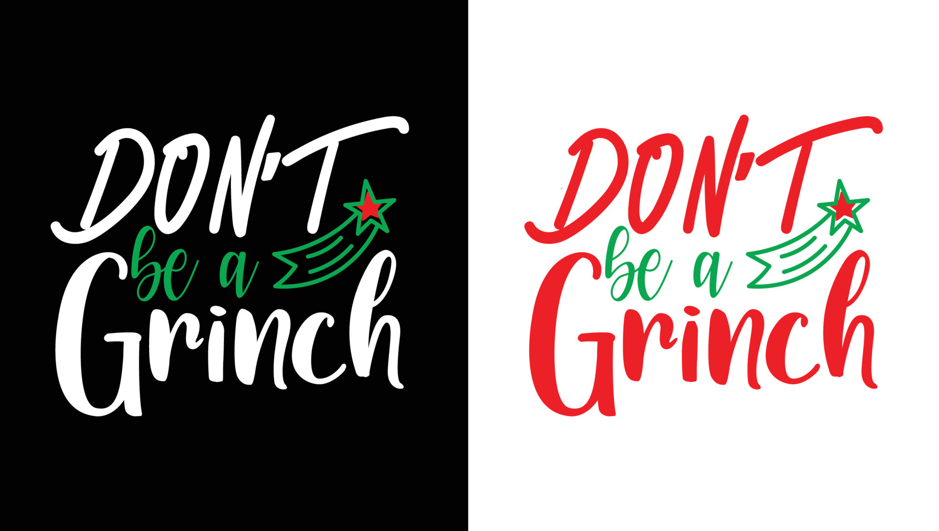 Dont Be A Grinch 4461713 Vector Art At Vecteezy