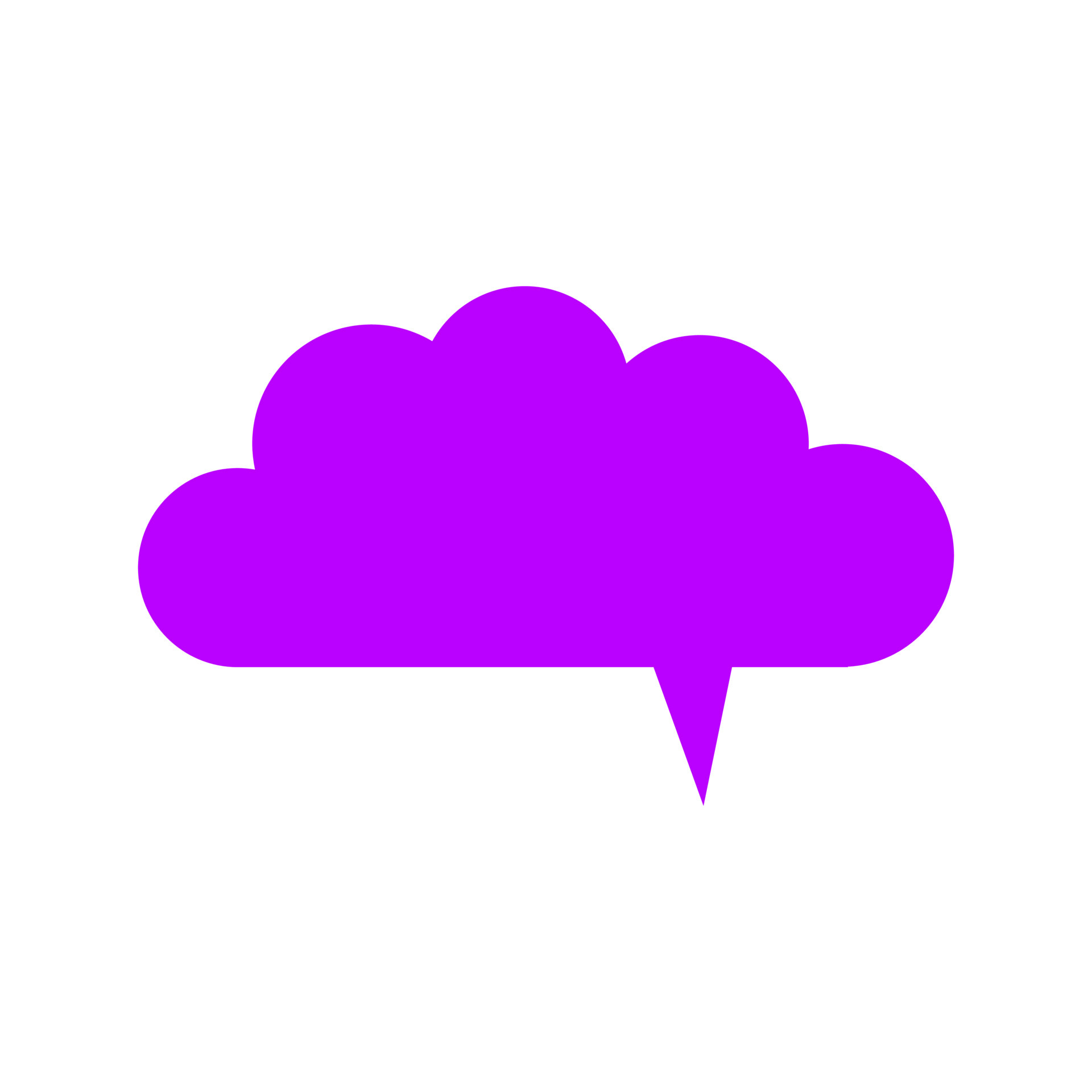 Dialog cloud on white background 4471998 Vector Art at Vecteezy