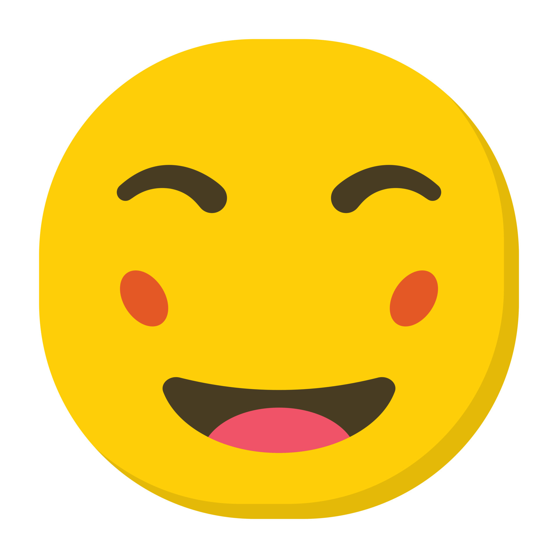 Smiling Face Concepts 4489033 Vector Art at Vecteezy