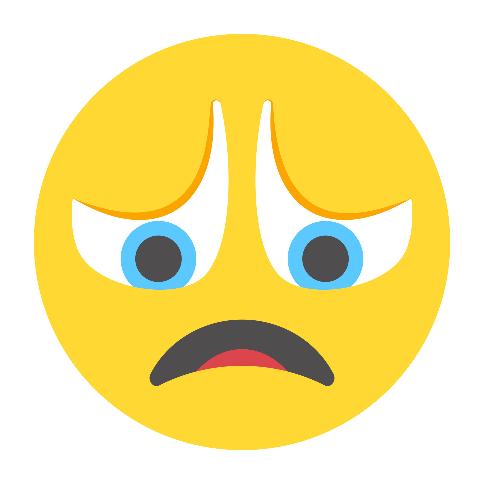 Trendy Anxious Smiley 4489854 Vector Art at Vecteezy