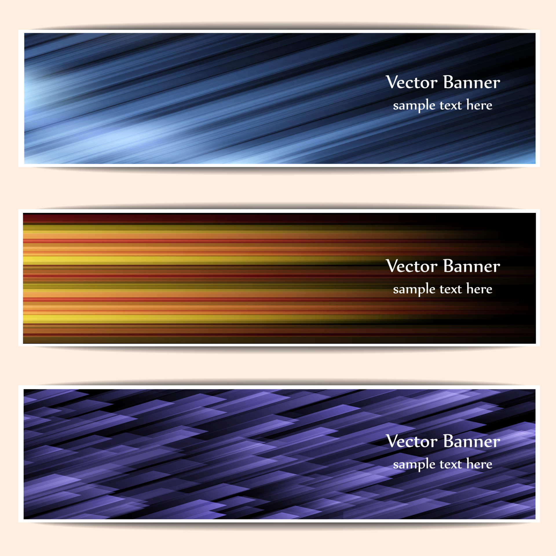 abstract web banners,headers 4491189 Vector Art at Vecteezy