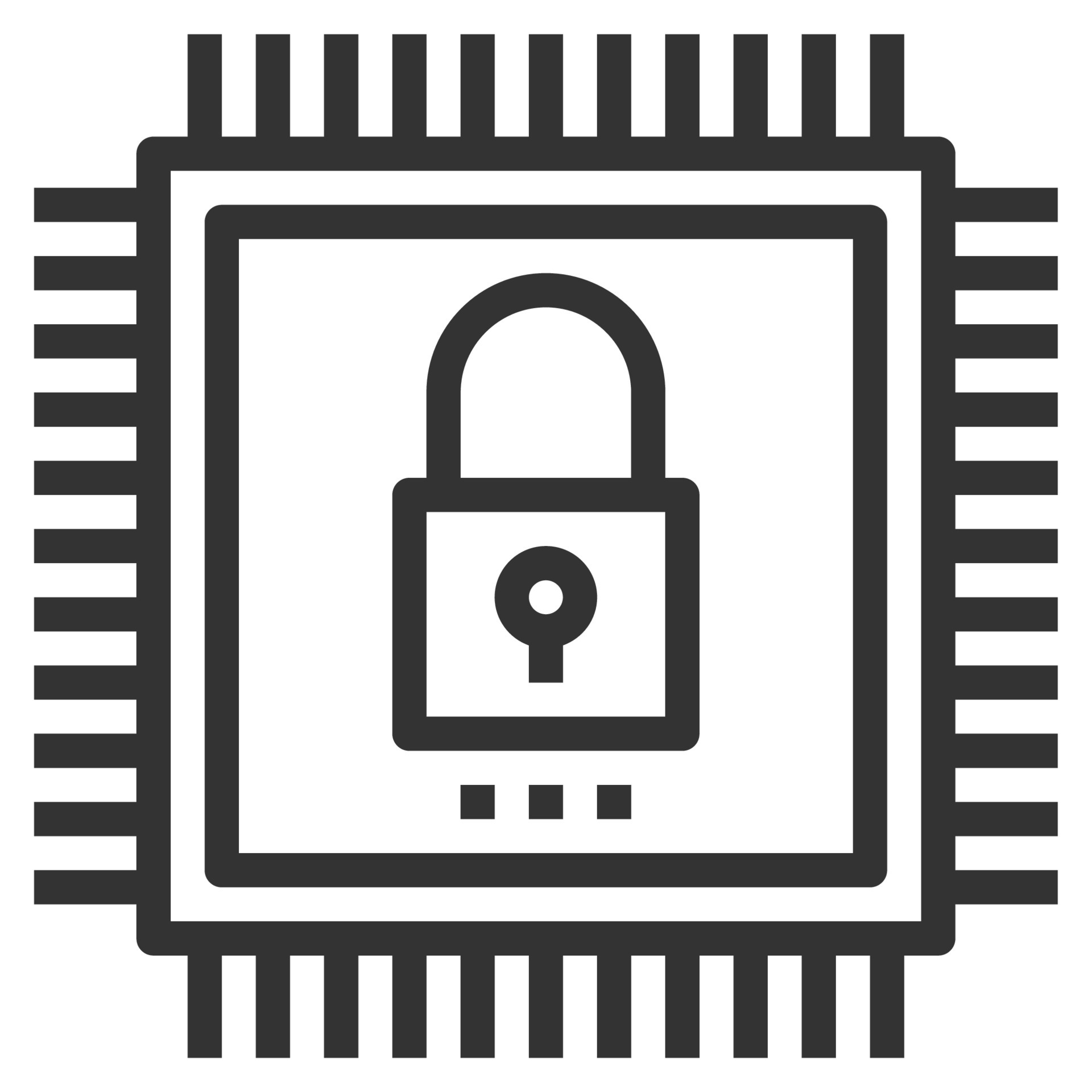 Security Hardware Line Icon Vector 4495460 Vector Art At Vecteezy