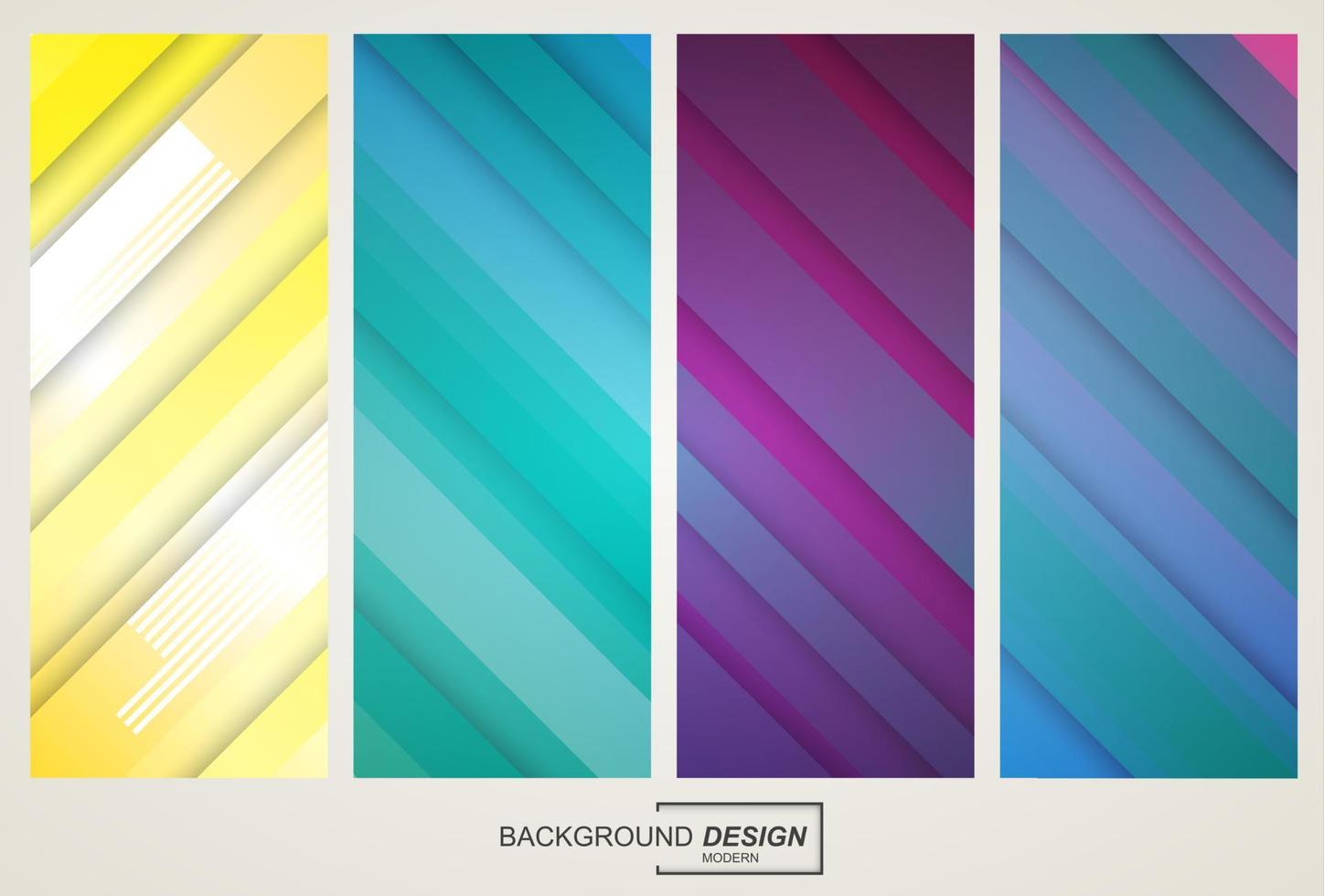 Vector bundle colorful abstract geometric gradient background 4507255 ...