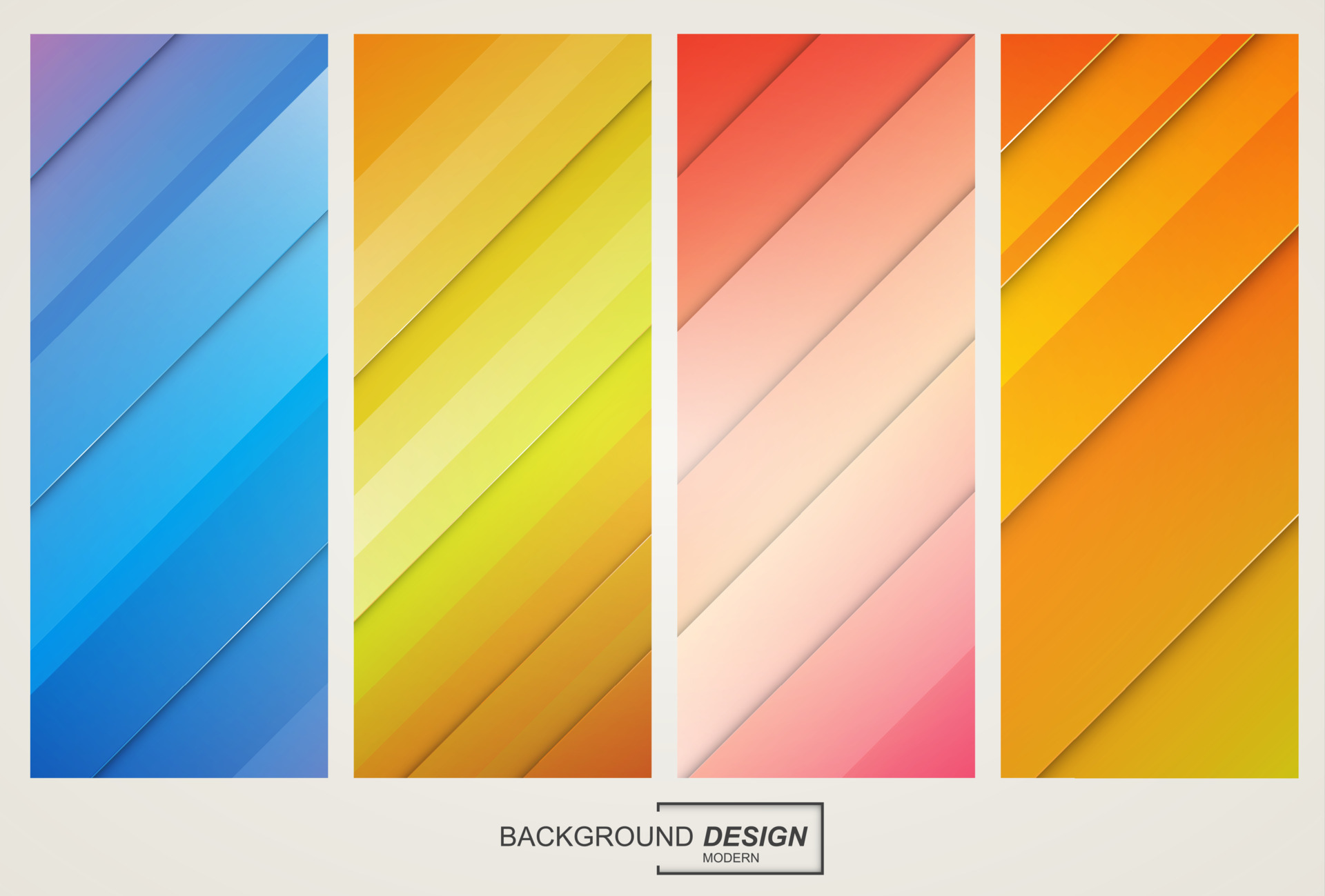 Vector bundle colorful abstract geometric gradient background 4507353 ...