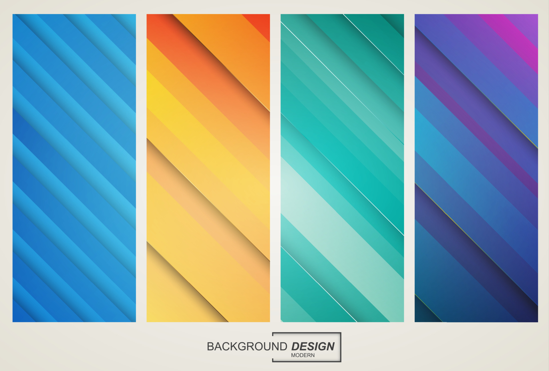 Vector bundle colorful abstract geometric gradient background 4507354 ...